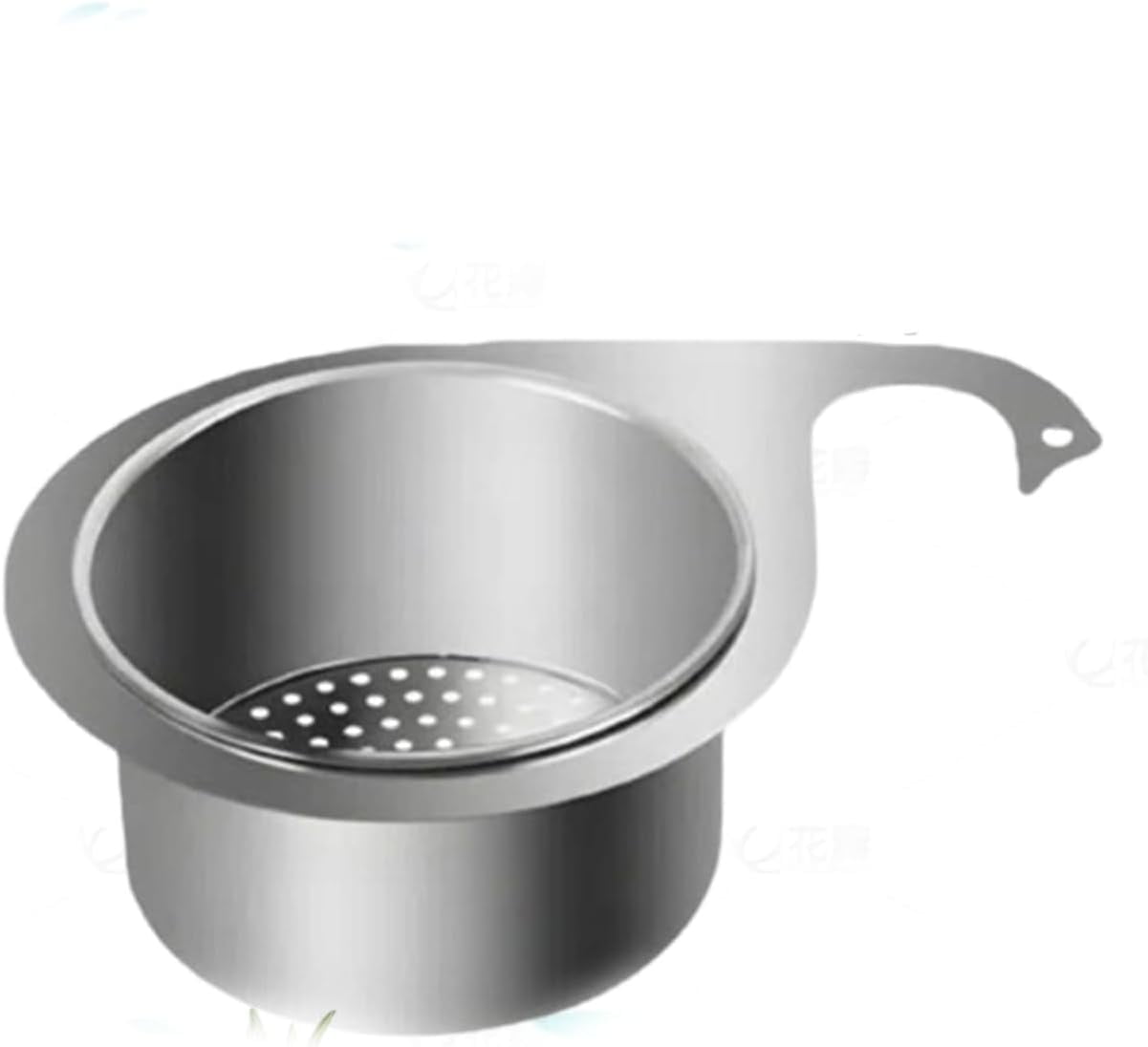 Js swan Stainless Steel Drain Basket for Kitchen Sink, Swan Sink ...