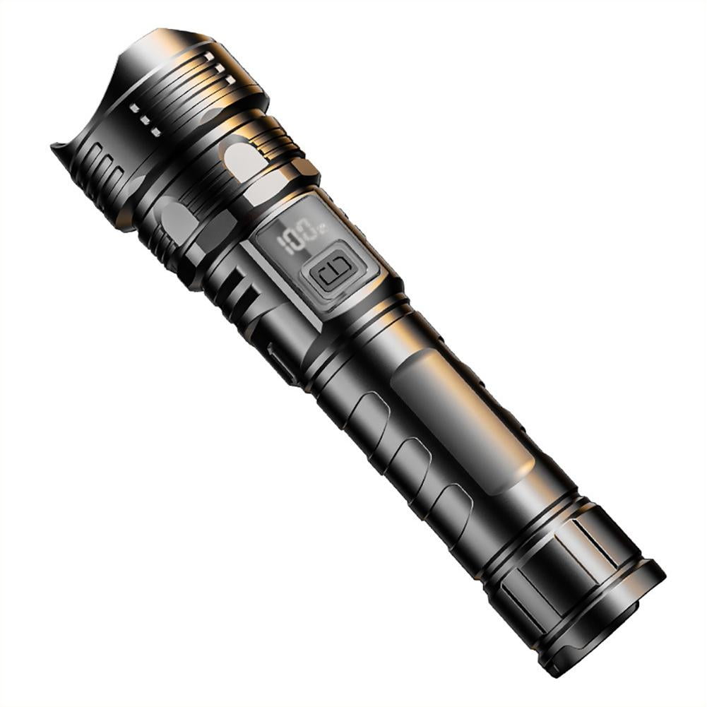 Js8Digital Display Flashlight Awhite Laser Flashlight Multifunction ...