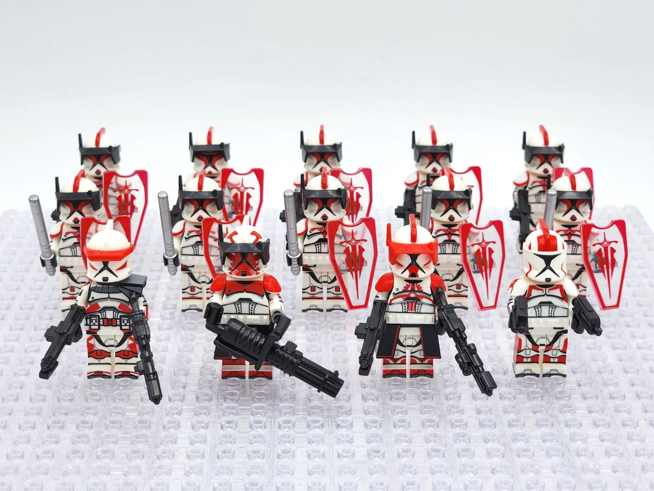Star Wars Toy Set: Phase 1 Coruscant Guards Clone Trooper Riot Squad ...