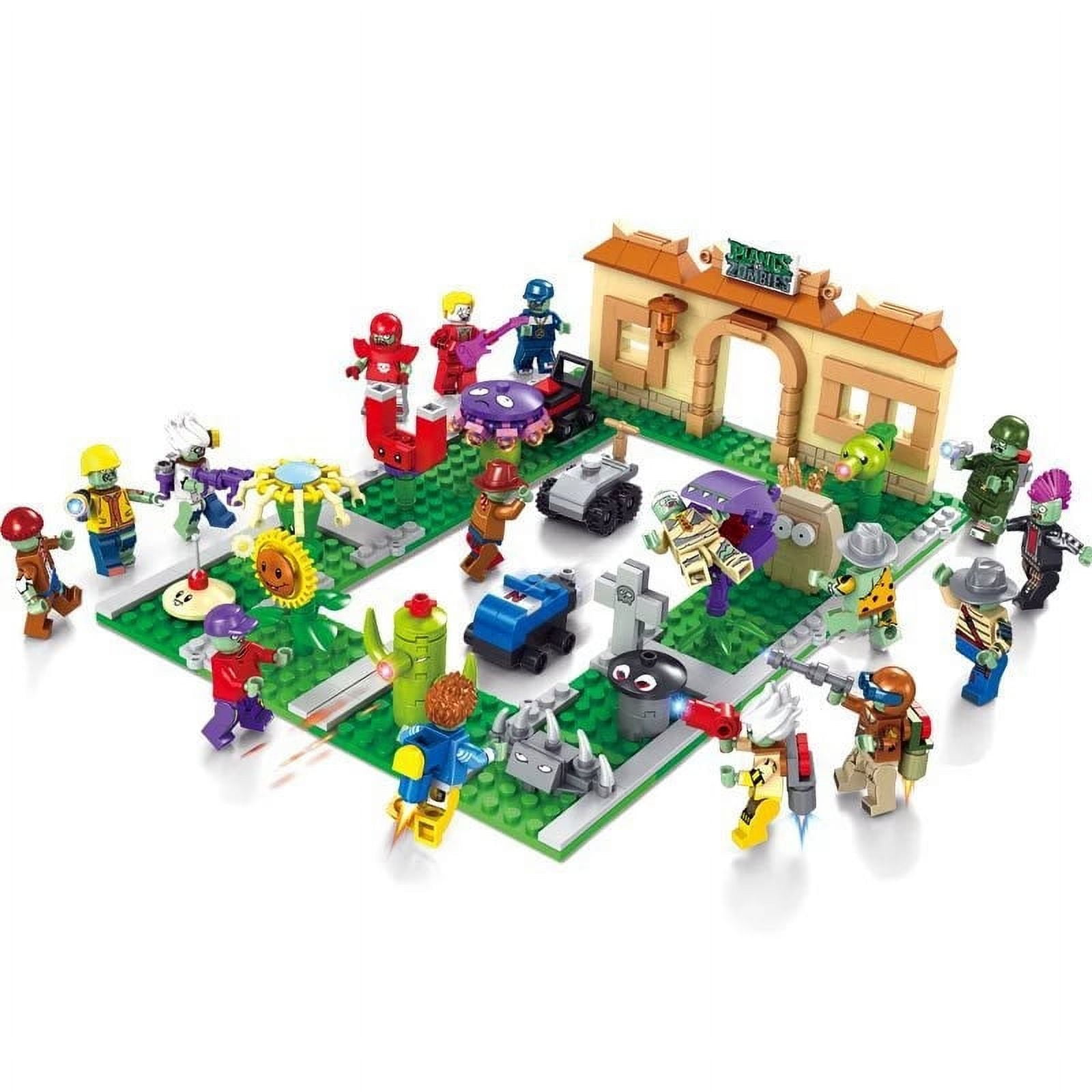 PvZ Farm Custom Building Block Toy Set 687pcs PvZ - Walmart.com