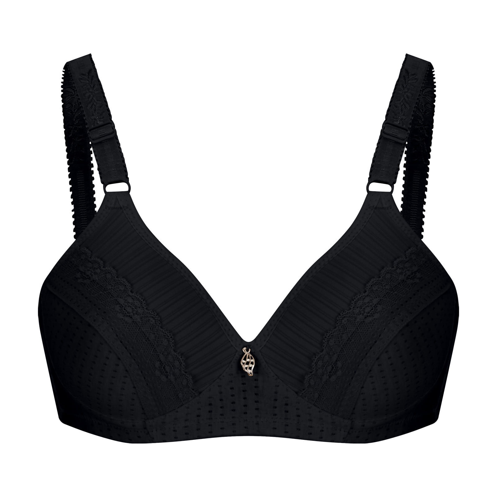 Jsaierl Bras for Women No Wire Lift T-shirt Bras Seamless Sexy ...