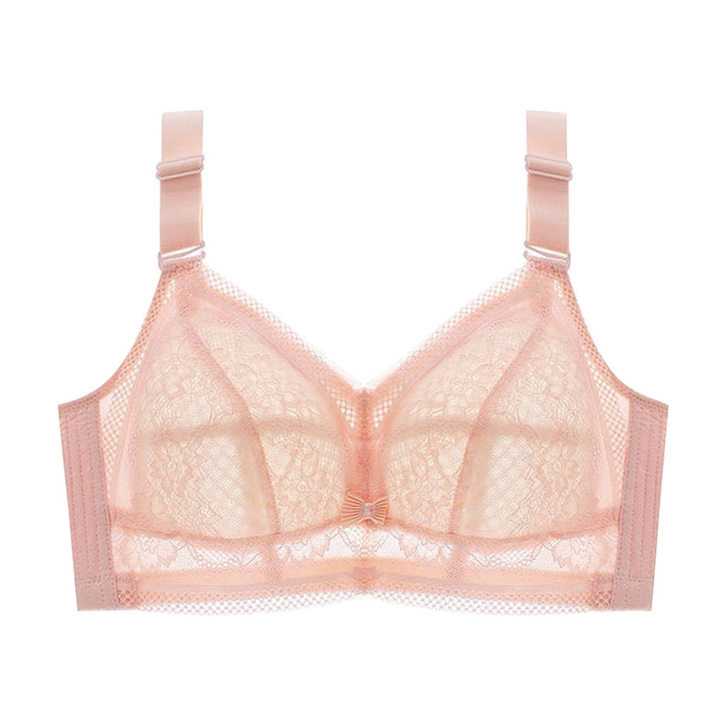 Jsaierl Bras for Women Plus Size Lift T-shirt Bras Seamless Sexy ...