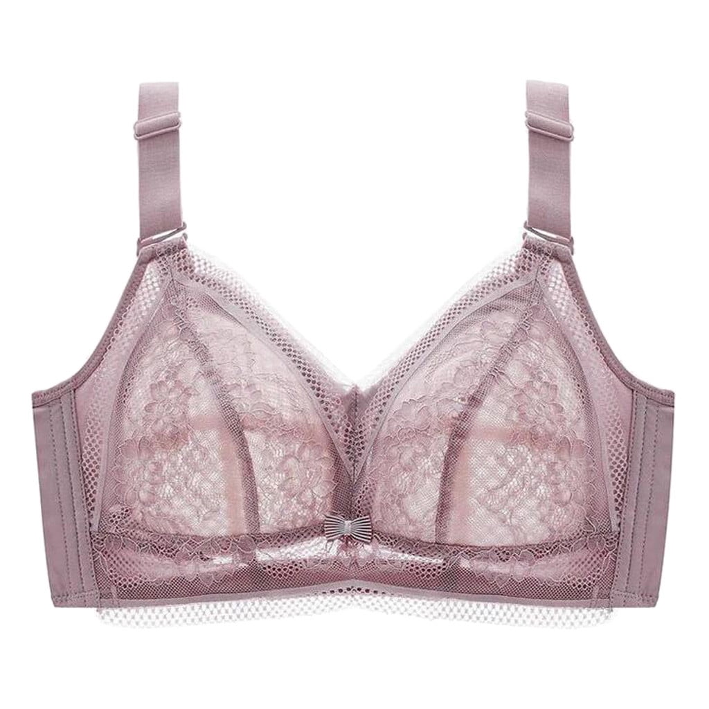 Jsaierl Bras for Women Plus Size Lift T-shirt Bras Seamless Sexy ...