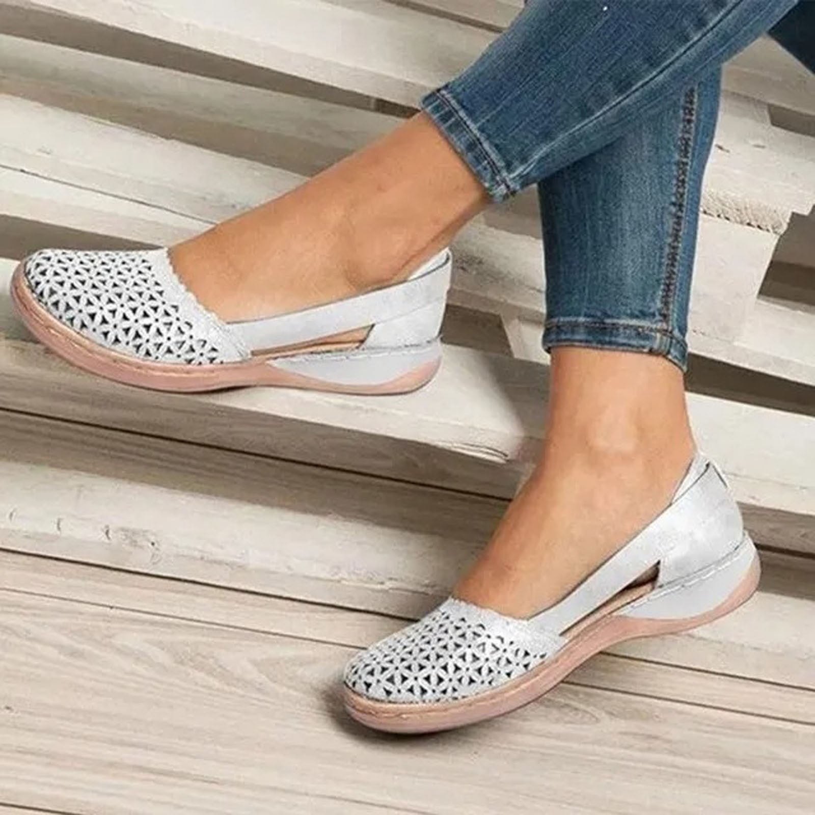 Jsaierl Summer Closed Toe Sandals Women 2024, Womens Sandals Dressy ...