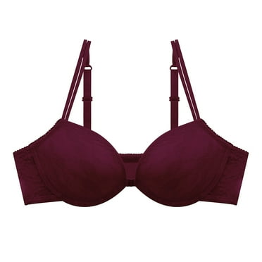 Wonder Nation Girls Front Close Wirefree T-Shirt Bra, 2-Pack, Sizes 30A ...