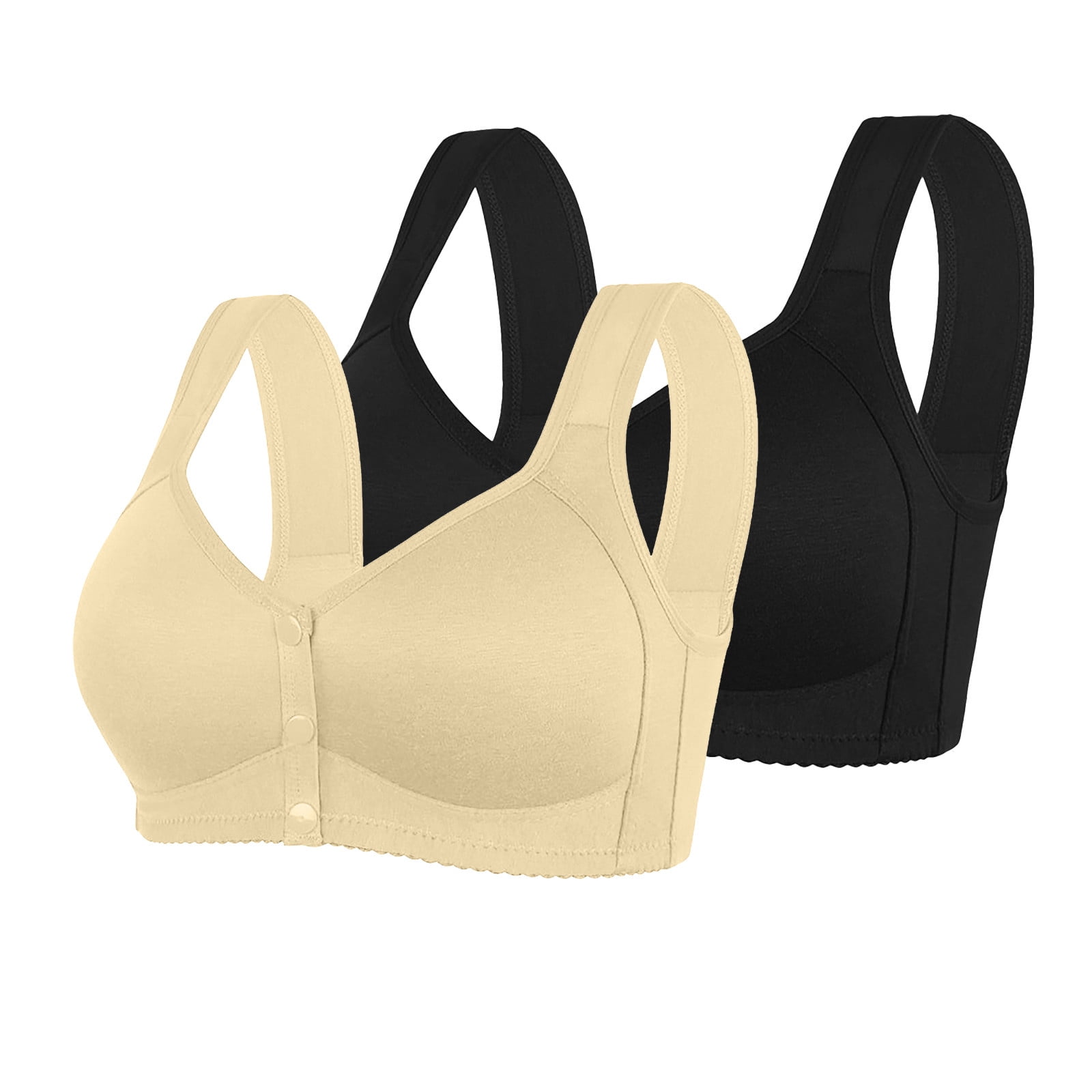 Jsaierl Women's Sports Bras High Impact Push Up T-shirt Bra Seamless ...