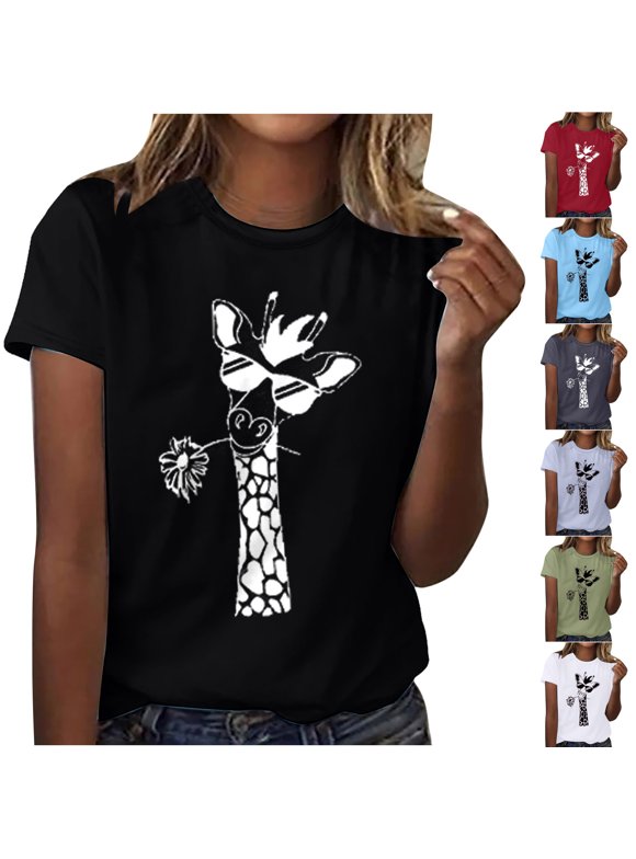 Womens Animal Print Shirt