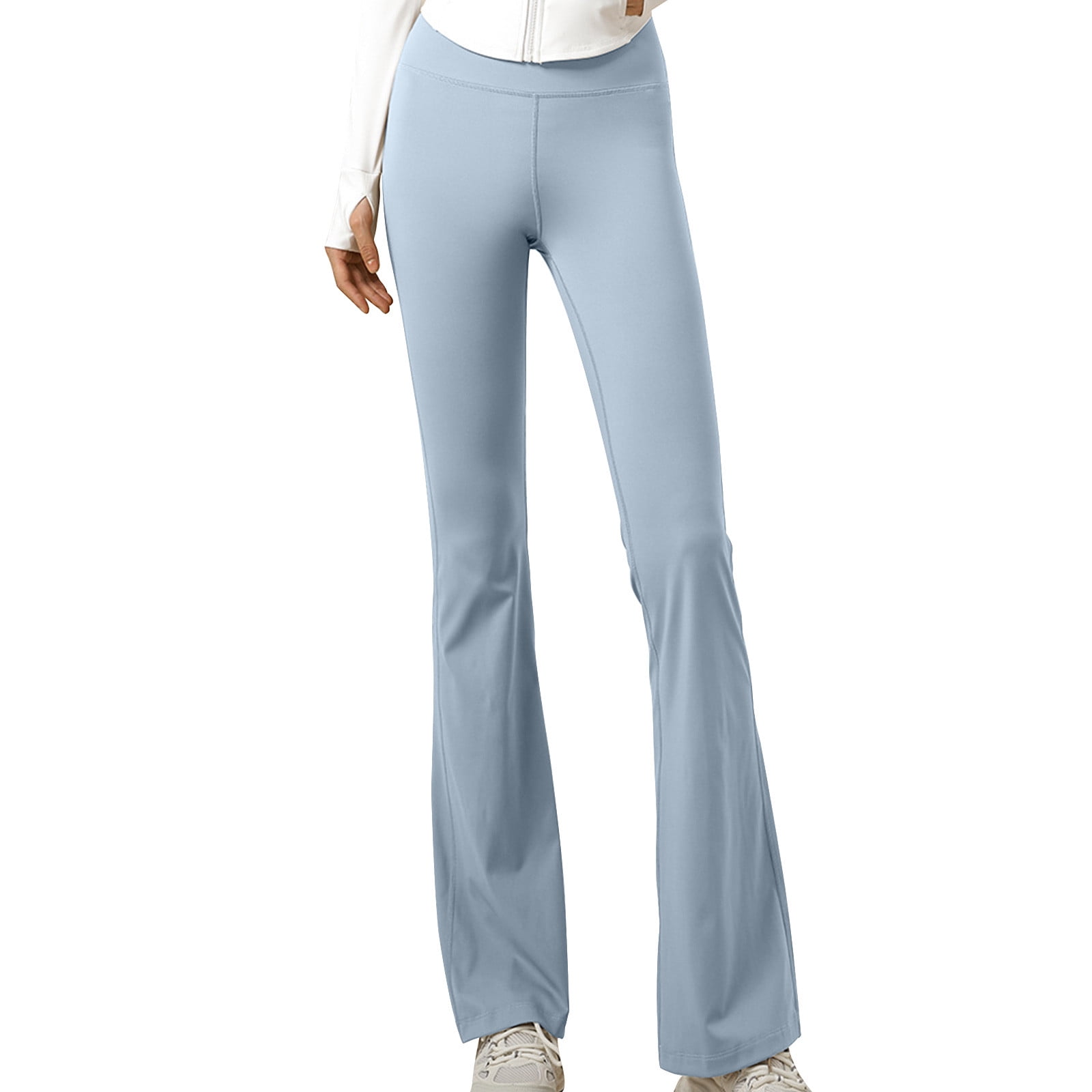 Jsarle Womens Workout Pants Aesthetic Clothes Womens Flare Pants Pants ...