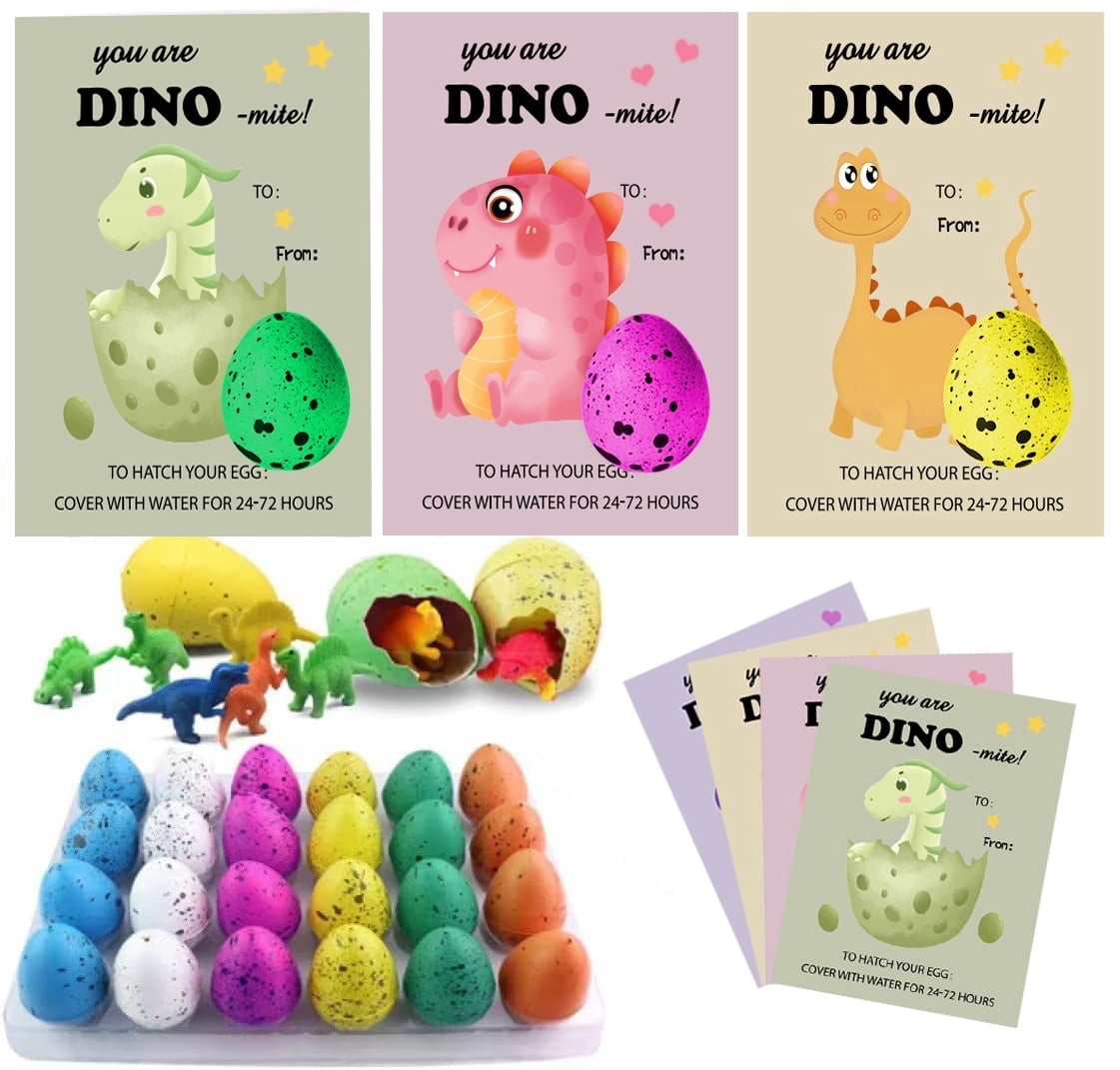 Jsbaby Easter Gift for Kids,Dinosaur Eggs Toys Hatching Dino Egg Grow ...