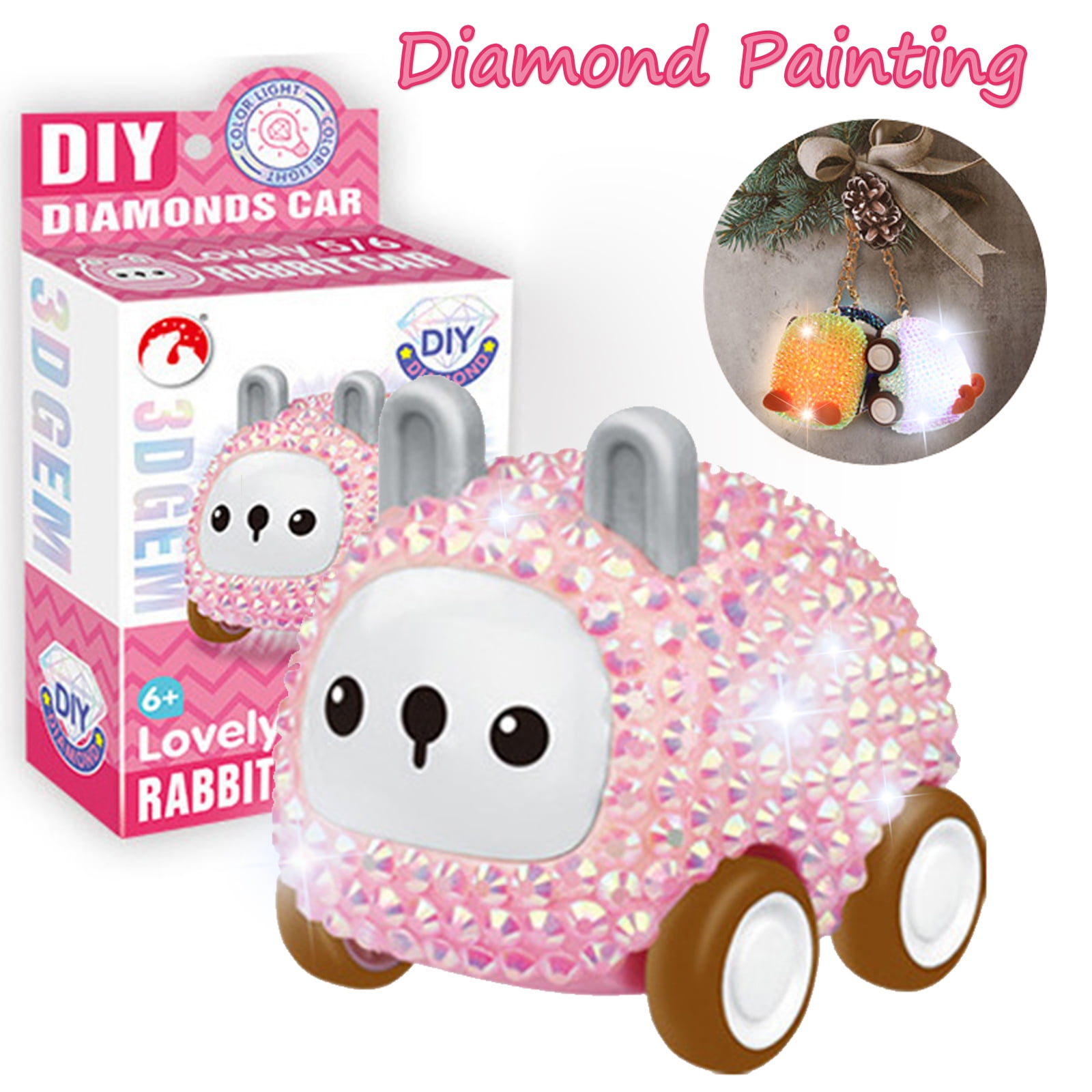 Jsbaby Gem Art Kits for Kids Gem Painting Kit Diamond Painting Kit with ...