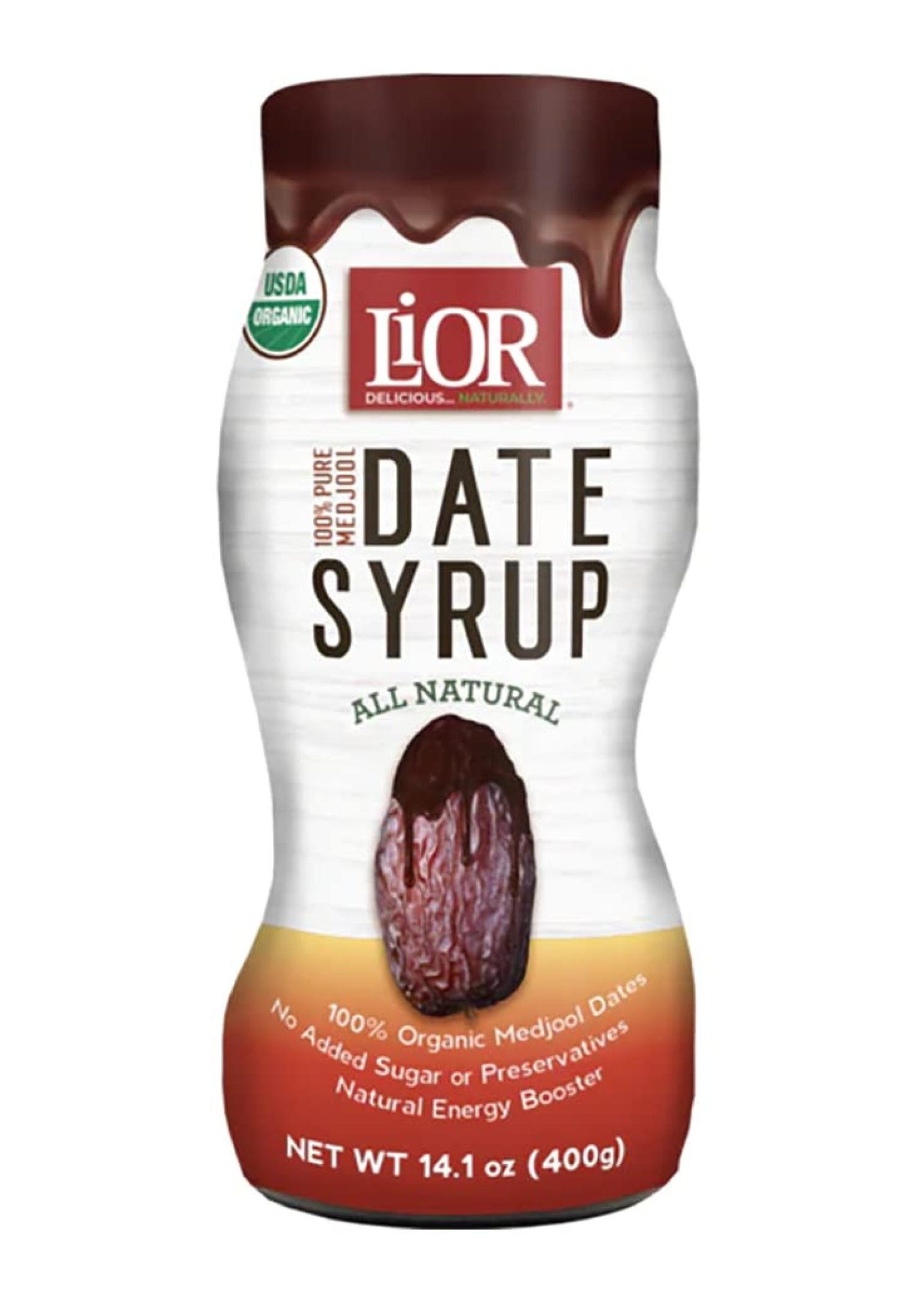 Jsmark 100% Organic Pure Date Syrup, 14.1-Ounce Squeeze Bottle ...