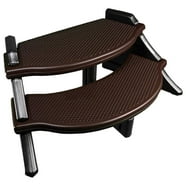 Good Ideas Stora Steps Lightweight Outdoor & Indoor Storage Step, Oak ...