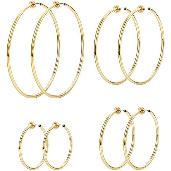 1 Pair Vegetables Stud Earrings 304 Stainless Steel Twist Bean Pod Stud ...