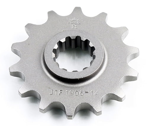 Jt Sprockets JTF1906.14 Steel Front Sprocket - 14T (Natural) - Walmart.com