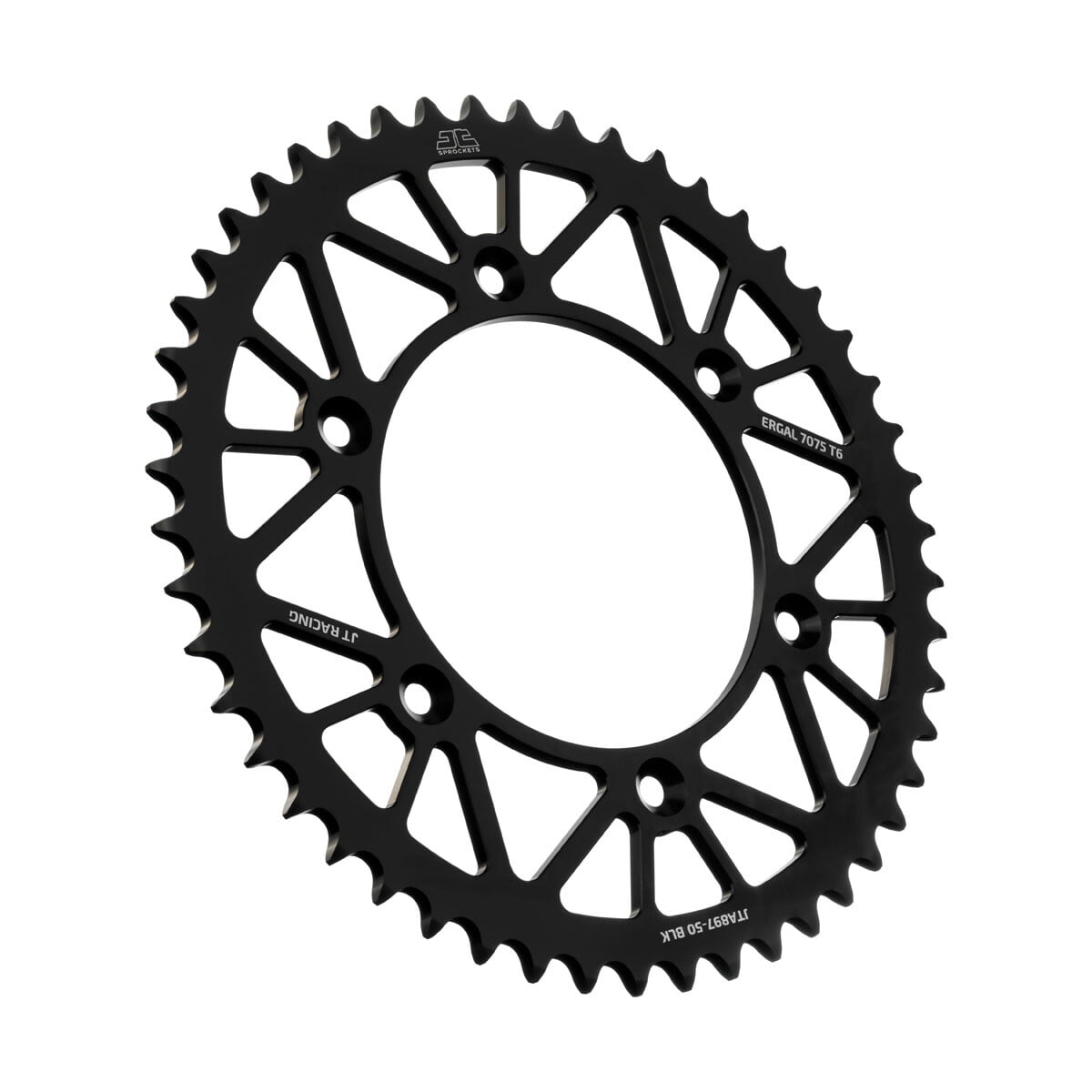 JT Racelite Aluminum Black Rear Sprocket 50 Tooth (JTA897.50BLK ...
