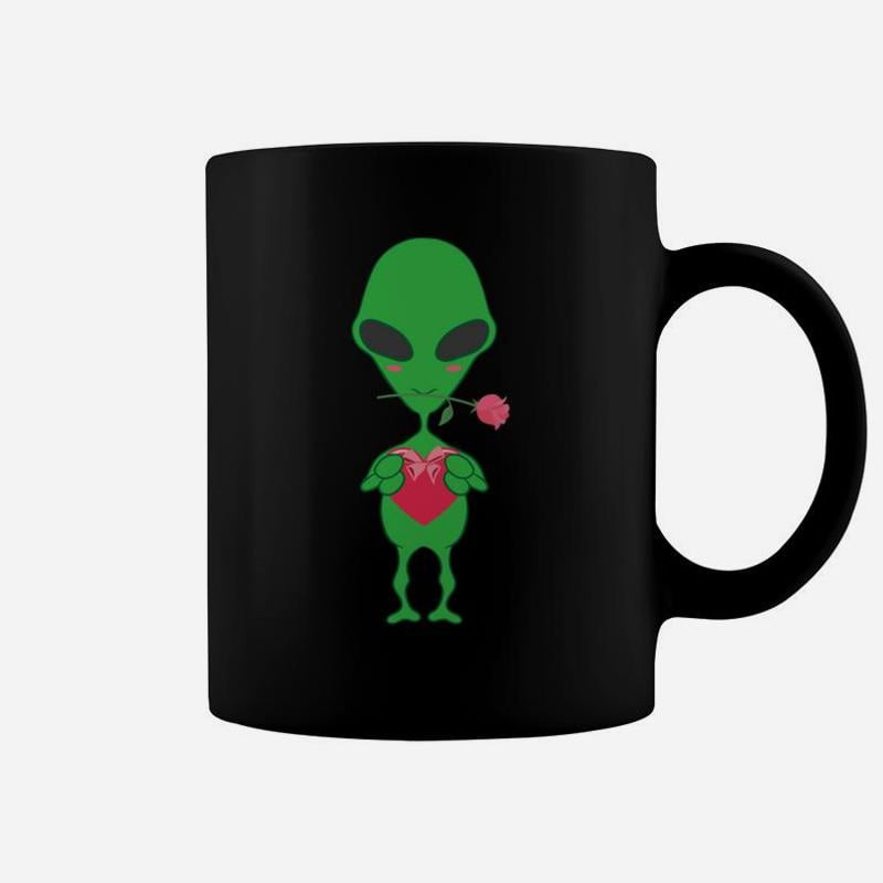 Jt Valentines Day Alien Love Couples Relationship Gif Coffee - Walmart.com