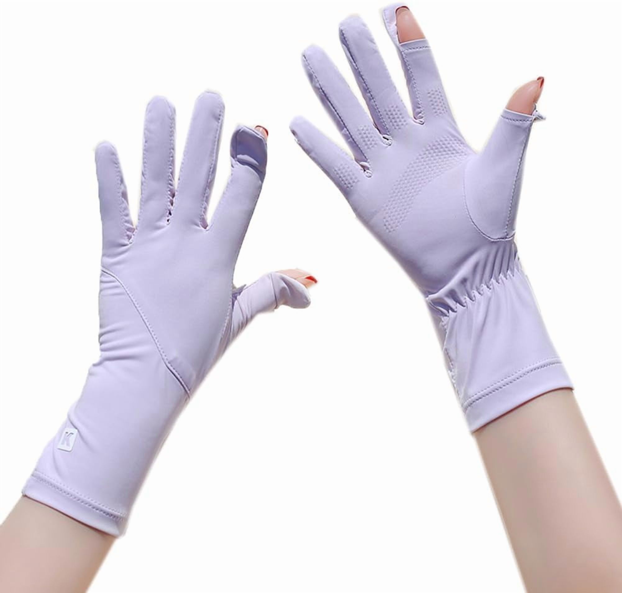 Jtbuh XLY Cool Breathable Sun Gloves Women Touchscreen Driving UV ...