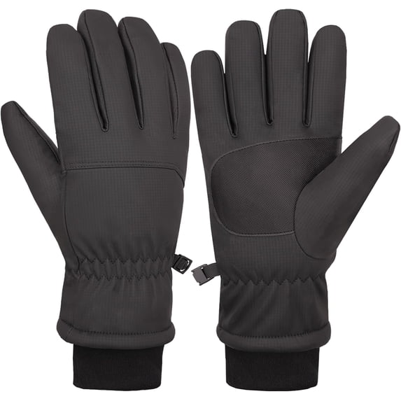 Jtbuh XLY Waterproof Winter Gloves for Men Warm Ant-Slip Touchscreen ...