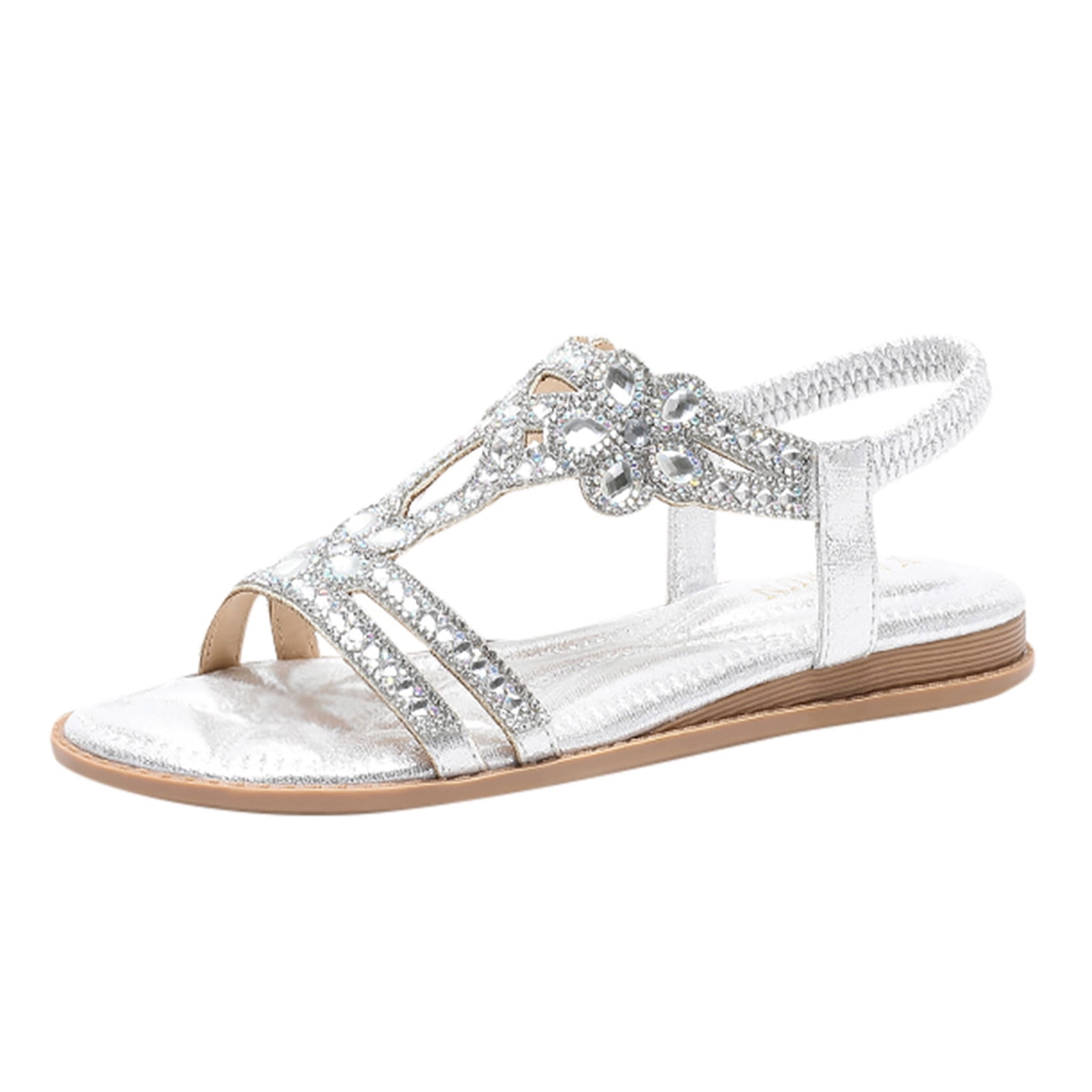 Jtckarpu Sandal Ankle Strap Sandals for Women Bohemian Summer Sandals ...