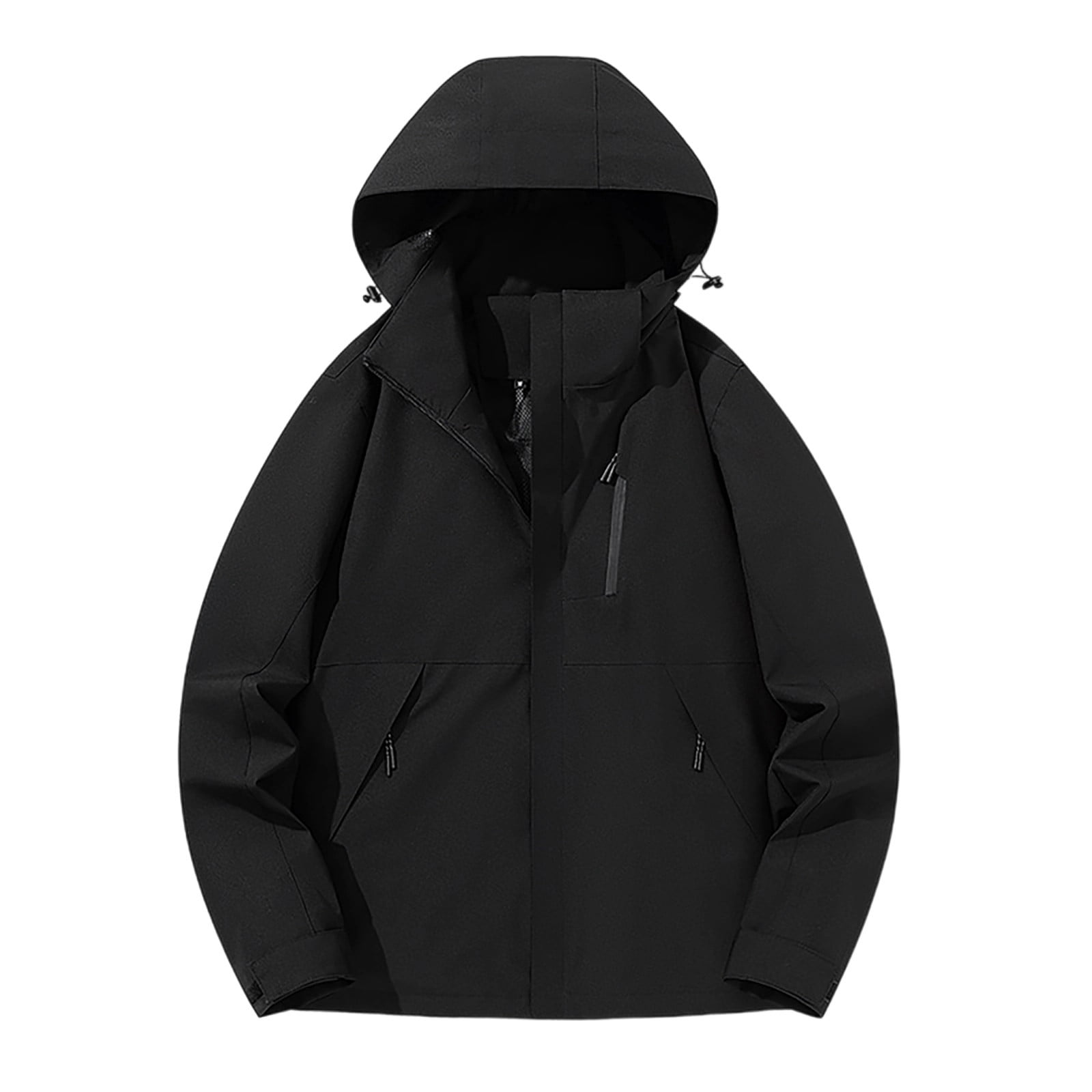 Jtjvou Summer Fall Raincoat Rain Coat for Women Windbreaker with Hood ...