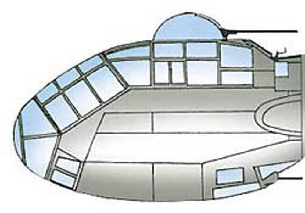 Ju 188 A/D Canopy & Glazing for Dragon (1/48 model kit accessory ...