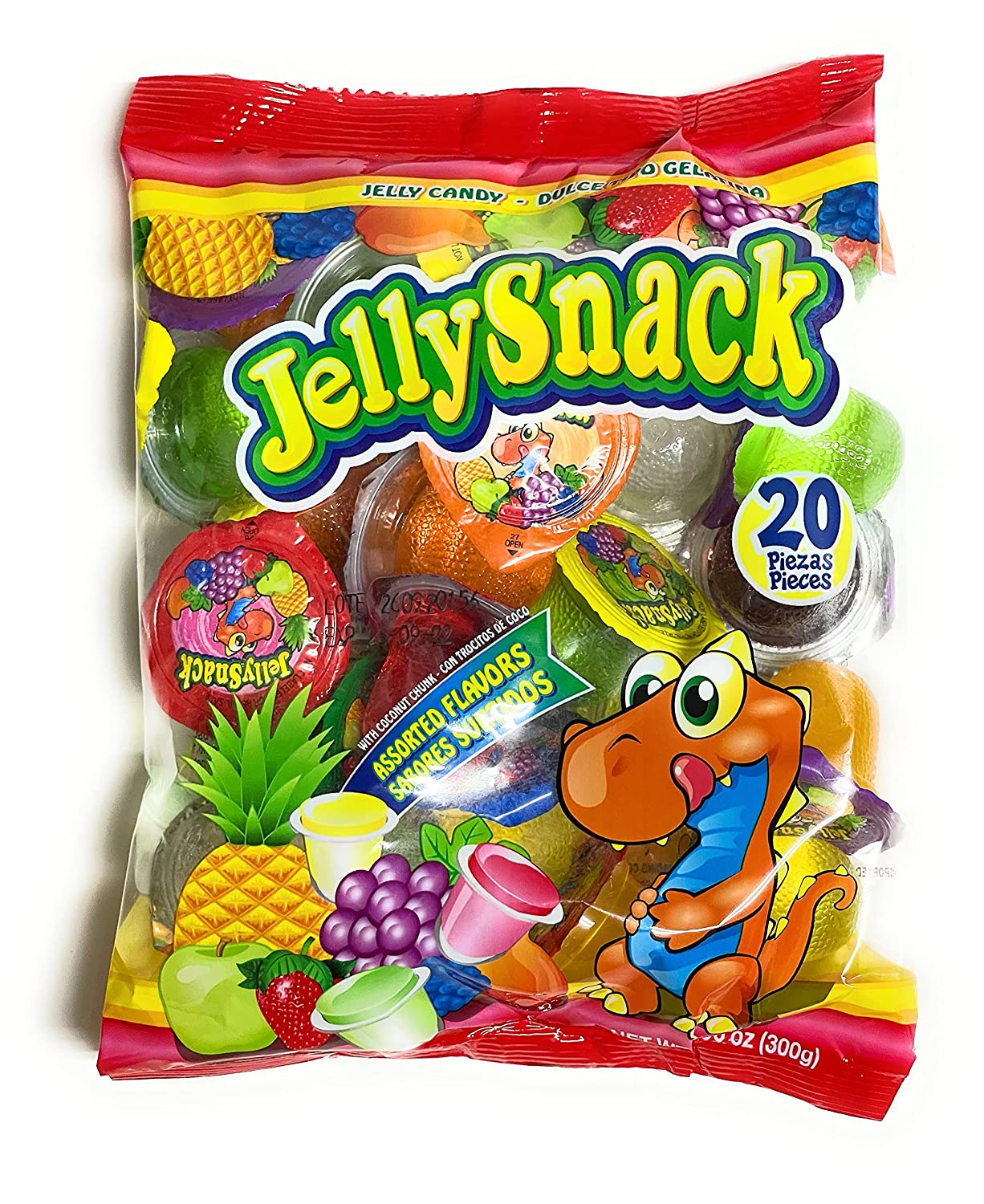 Ju-C Fruity Jelly Delicacy’s Popping Candy 20 Pieces ( 10.56 oz ) Tik ...