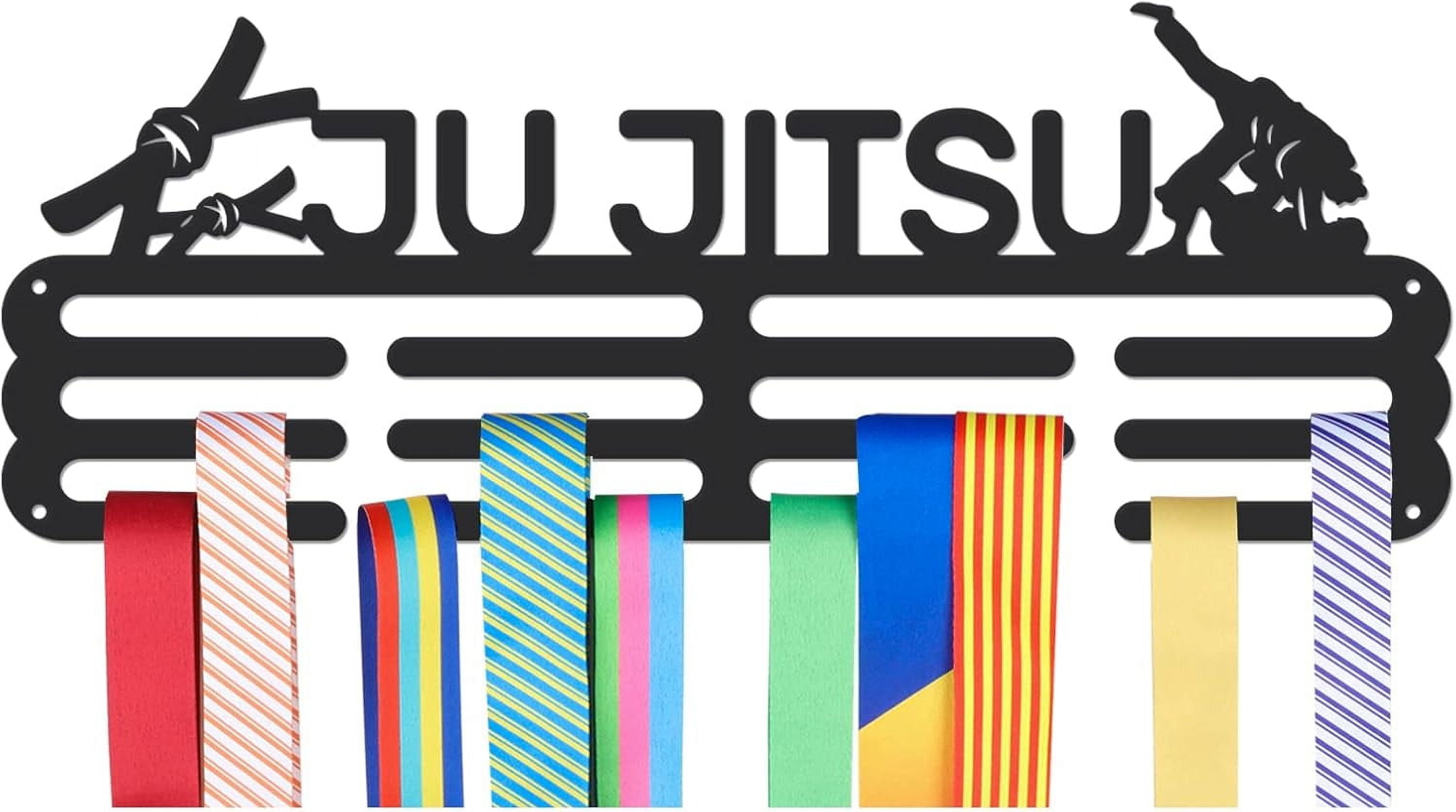 Ju Jitsu Theme Iron Medal Hanger Holder Display Wall Rack with Screws ...