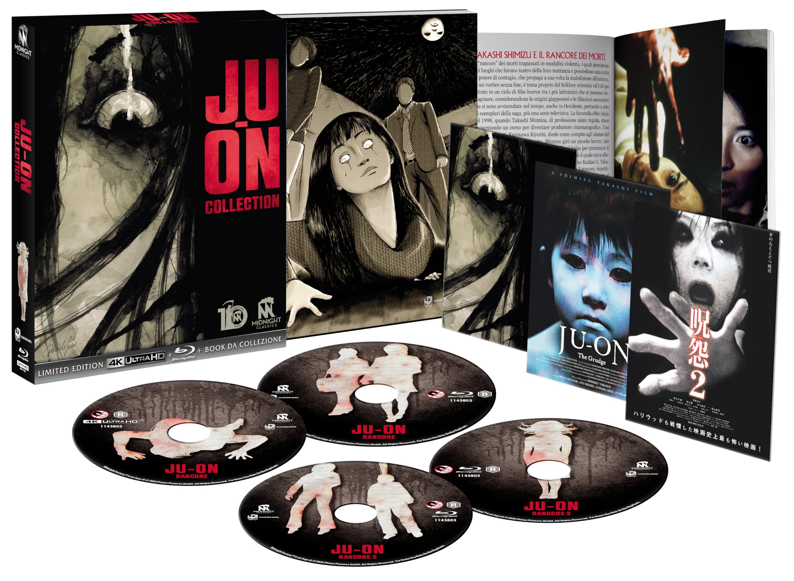 Ju-On Collection (4K UHD (4K Ultra HD) Yurei Yanagi Taro Suwa Noriko Sakai Takashi Shimizu ...