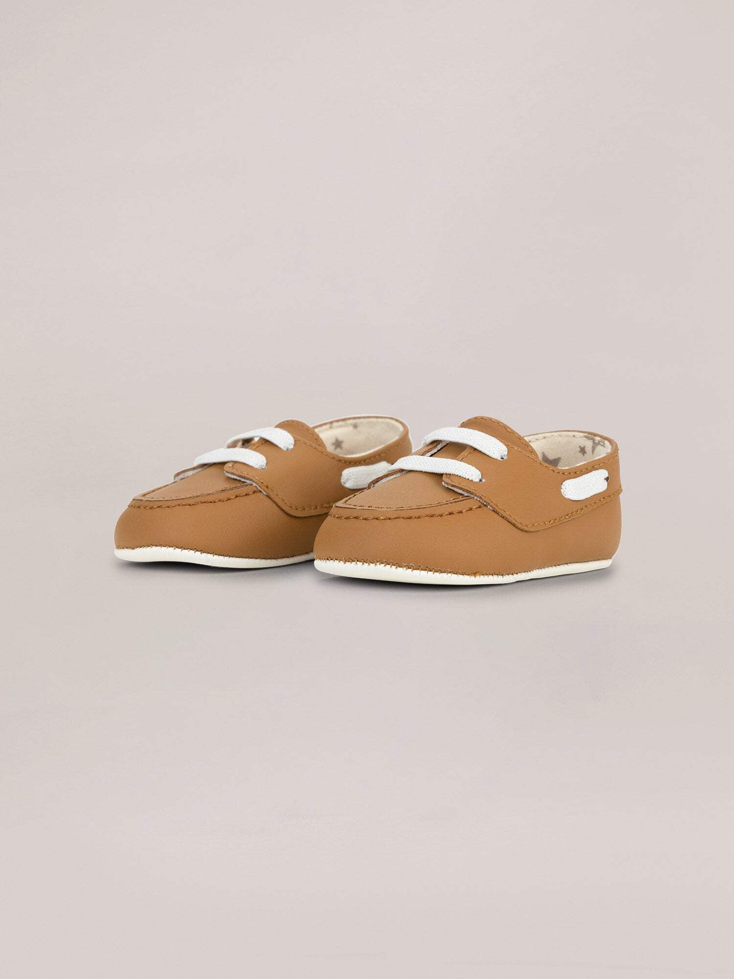 JuJuBe Eco Steps Washable Baby Toddler Shoes - Brown Boat Shoe ...