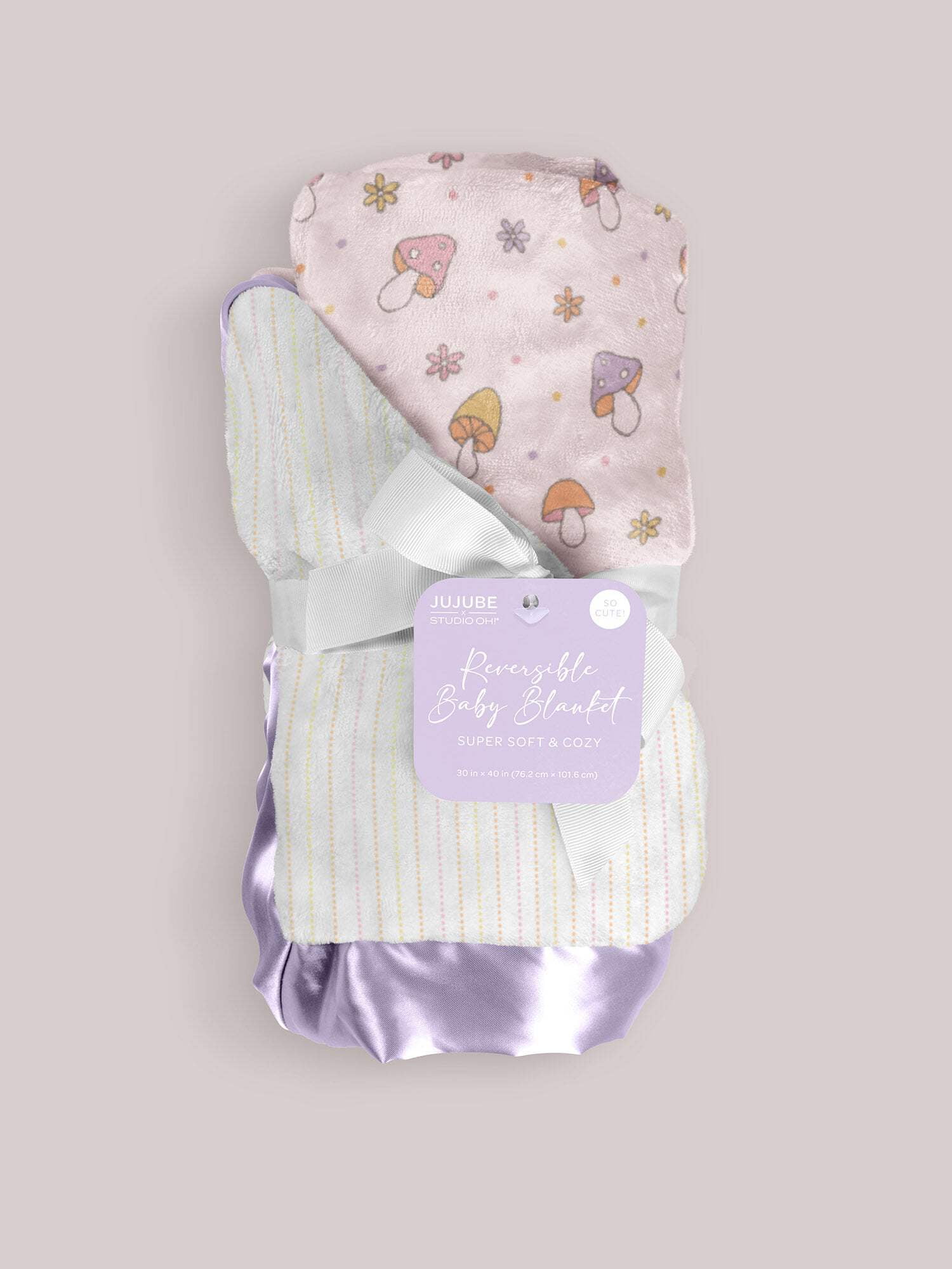 JuJuBe Reversible Baby Blanket Mushy Love - Walmart.com
