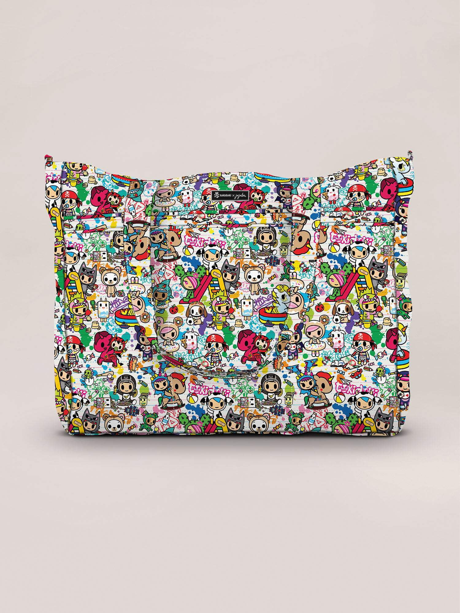 JuJuBe x tokidoki Super Be Plus Tote Diaper Bag - Little Terrors - Walmart.com