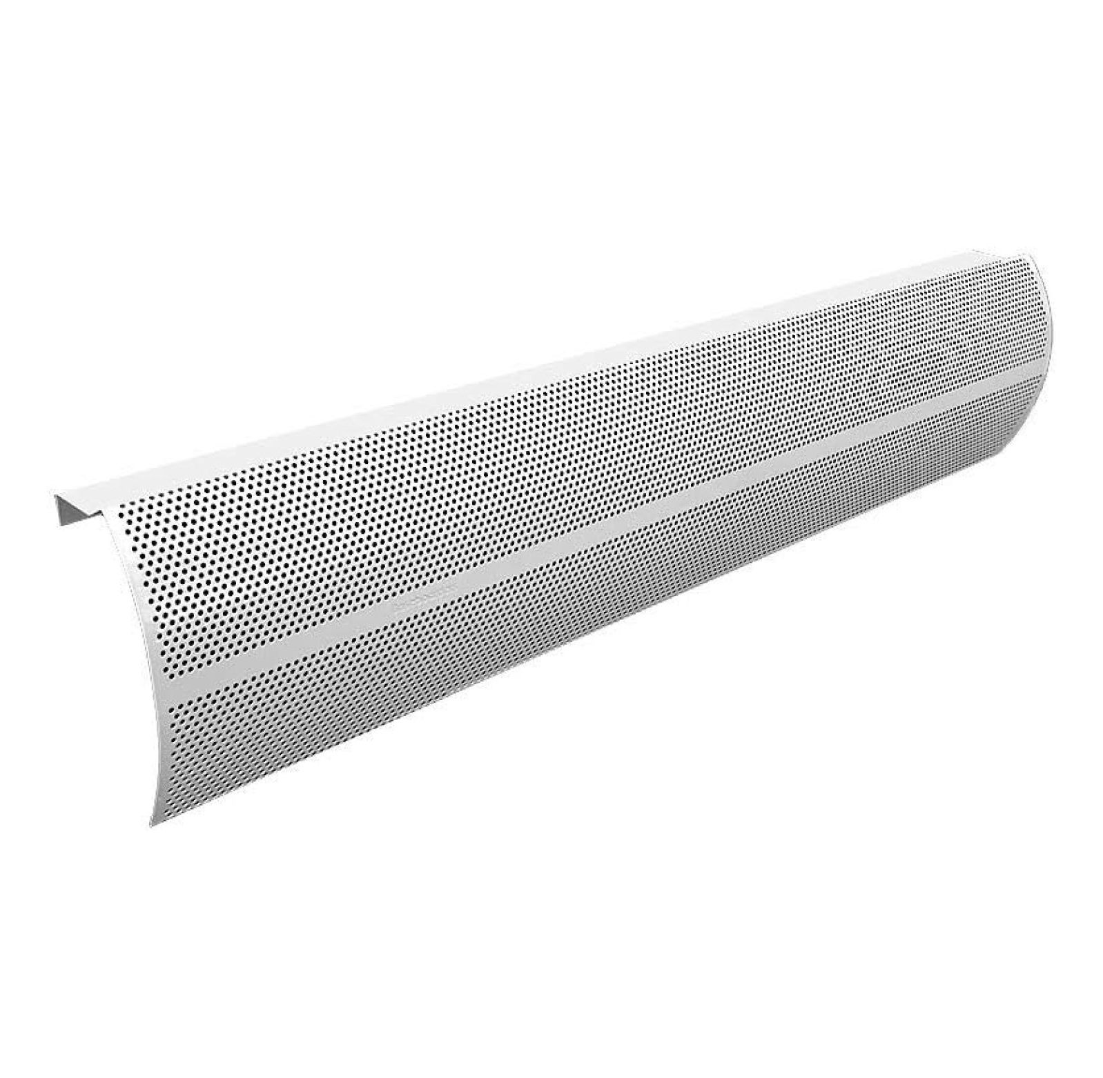 JuRlvC Elliptus Series 3 ft Galvanized Steel Slip-On Baseboard Heater ...