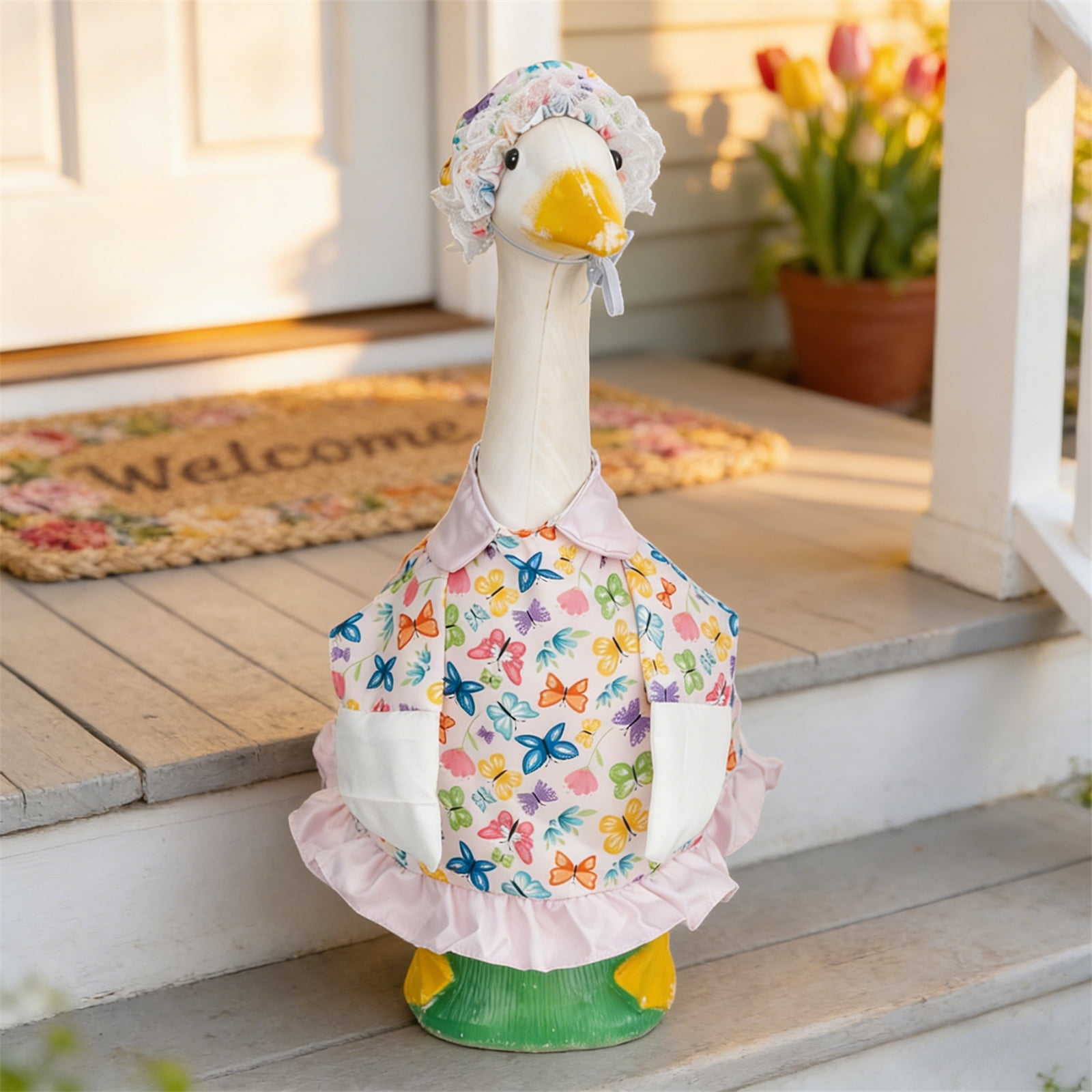 JuWDoC Goose Outfit Porch Goose - Choose from Styles like Western ...