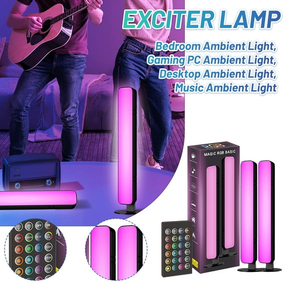 JuWDoc 10.4 Inch Led Light Bar Light Bar,Smart LED Light Bar for Room ...