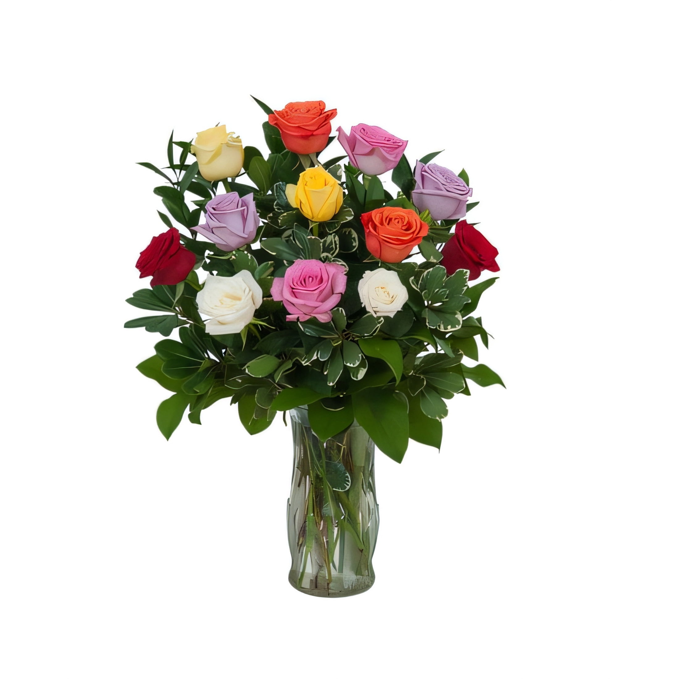 Juamel - Dozen Roses - Mix It Up! - Standard - Walmart.com