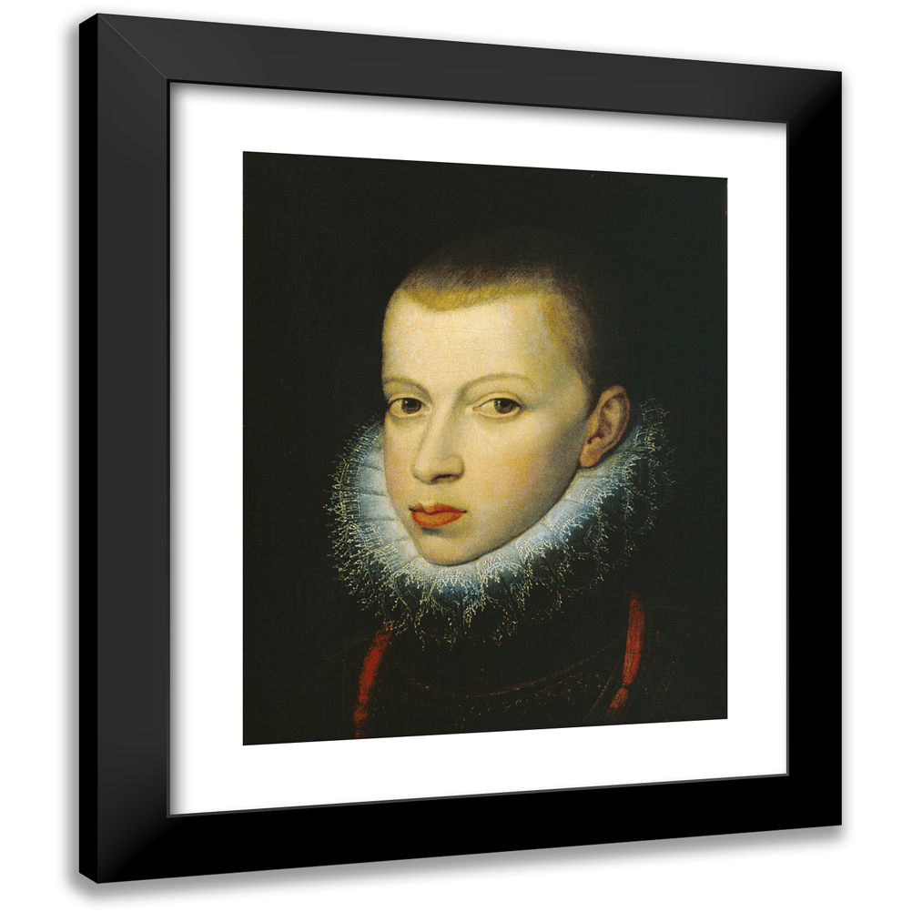 Juan Pantoja de la Cruz 12x14 Black Modern Framed Museum Art Print ...