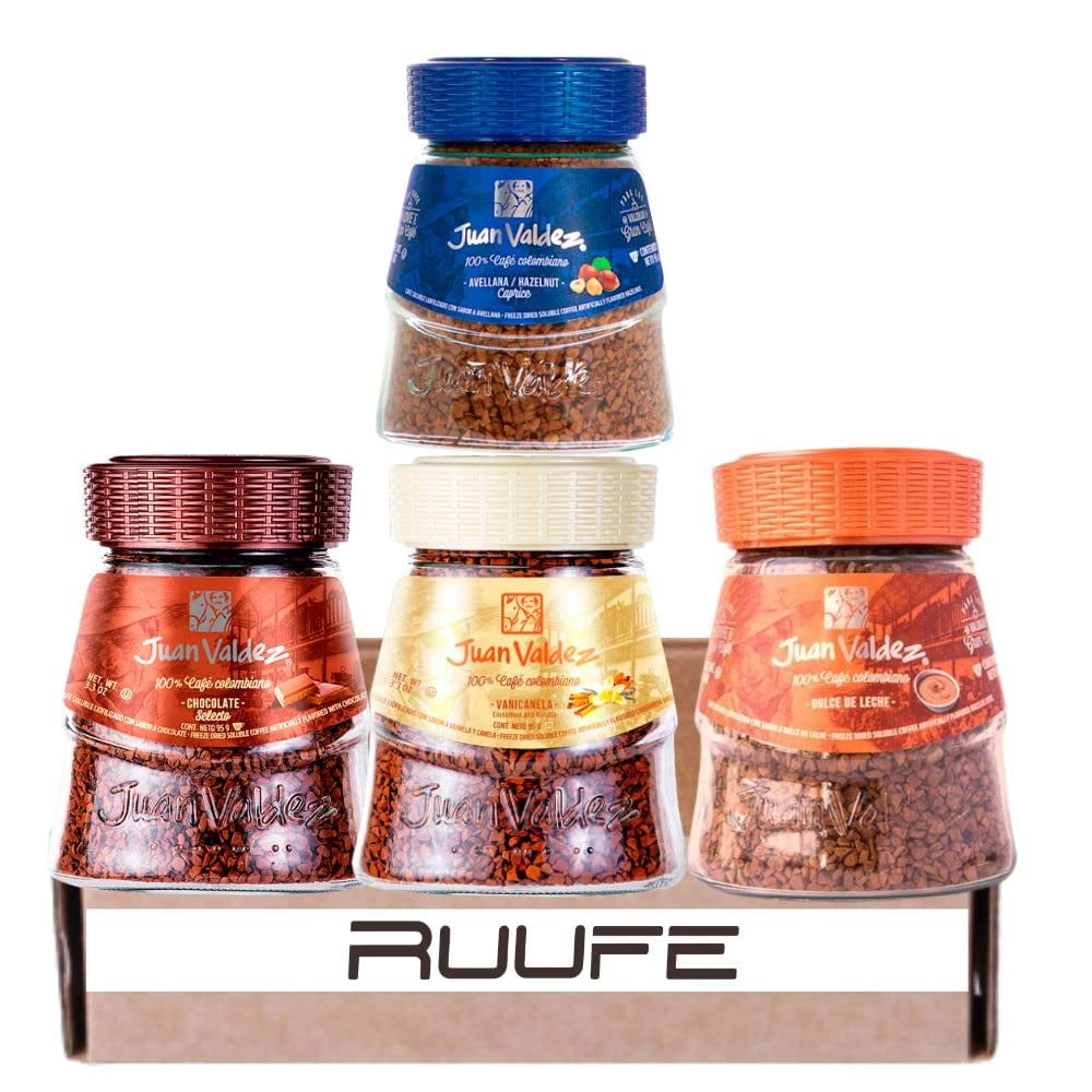 Juan Valdez Hazelnut Vanilla Cinnamon Chocolate & Dulce de Leche Flavor ...