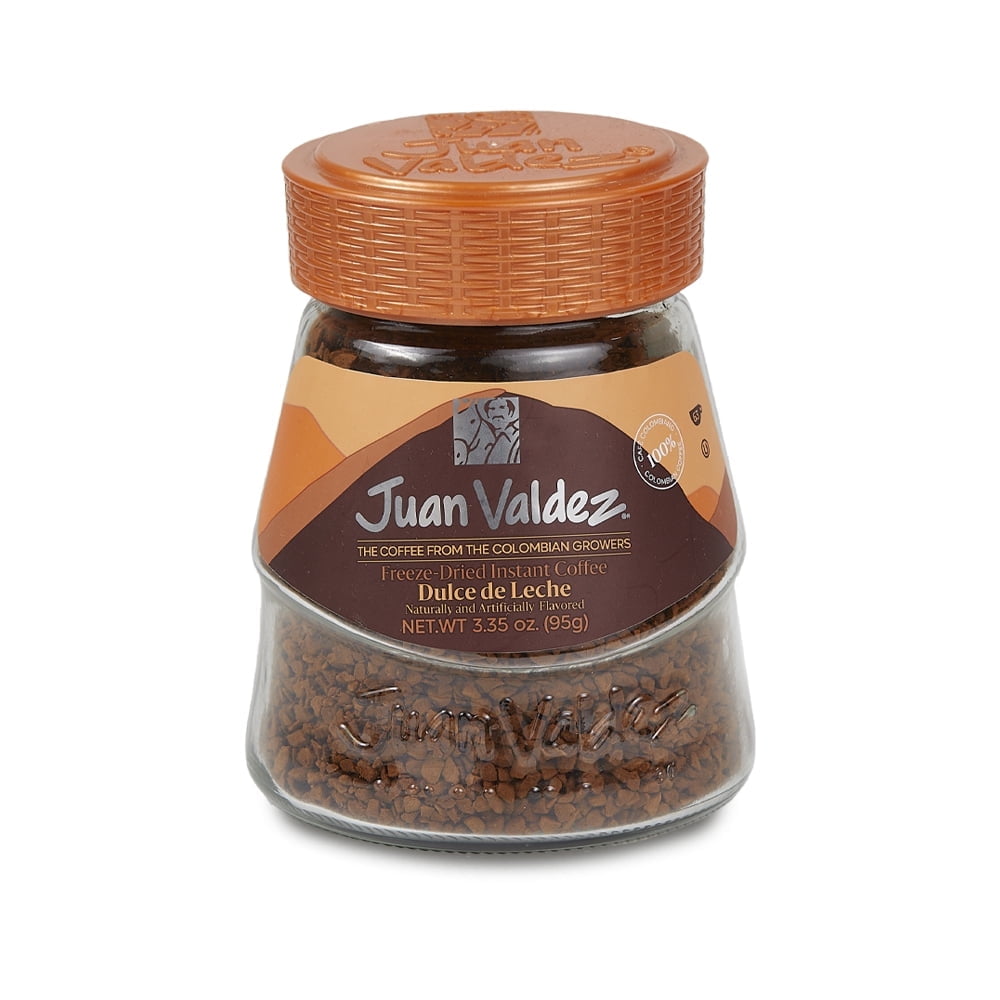 Juan Valdez Dulce de Leche Freeze Dried Coffee 3.4 OZ Premium Colombian Coffee - Walmart.com