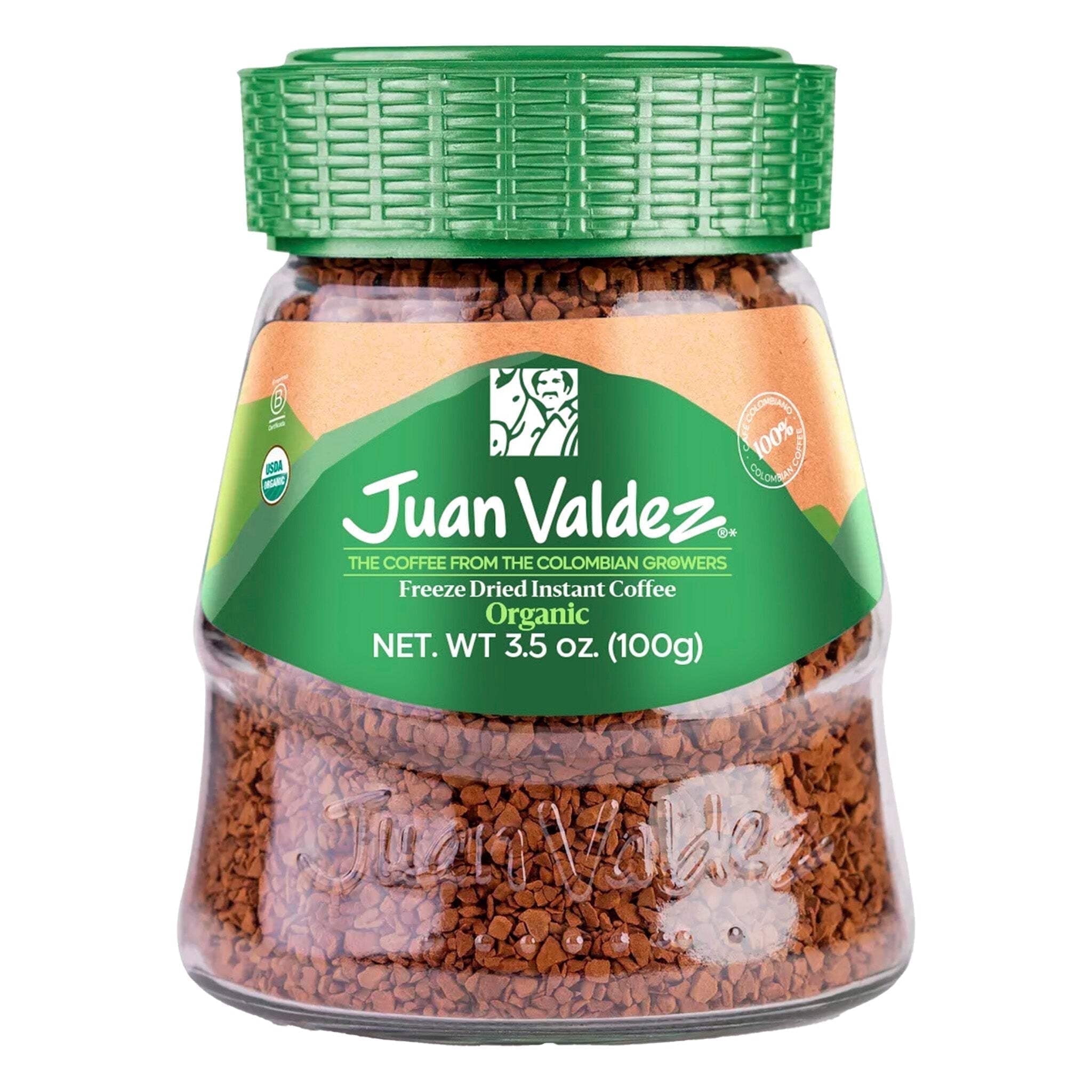 Juan Valdez Organic Freeze Dried Instant Coffee | 95g (3.35 oz ...