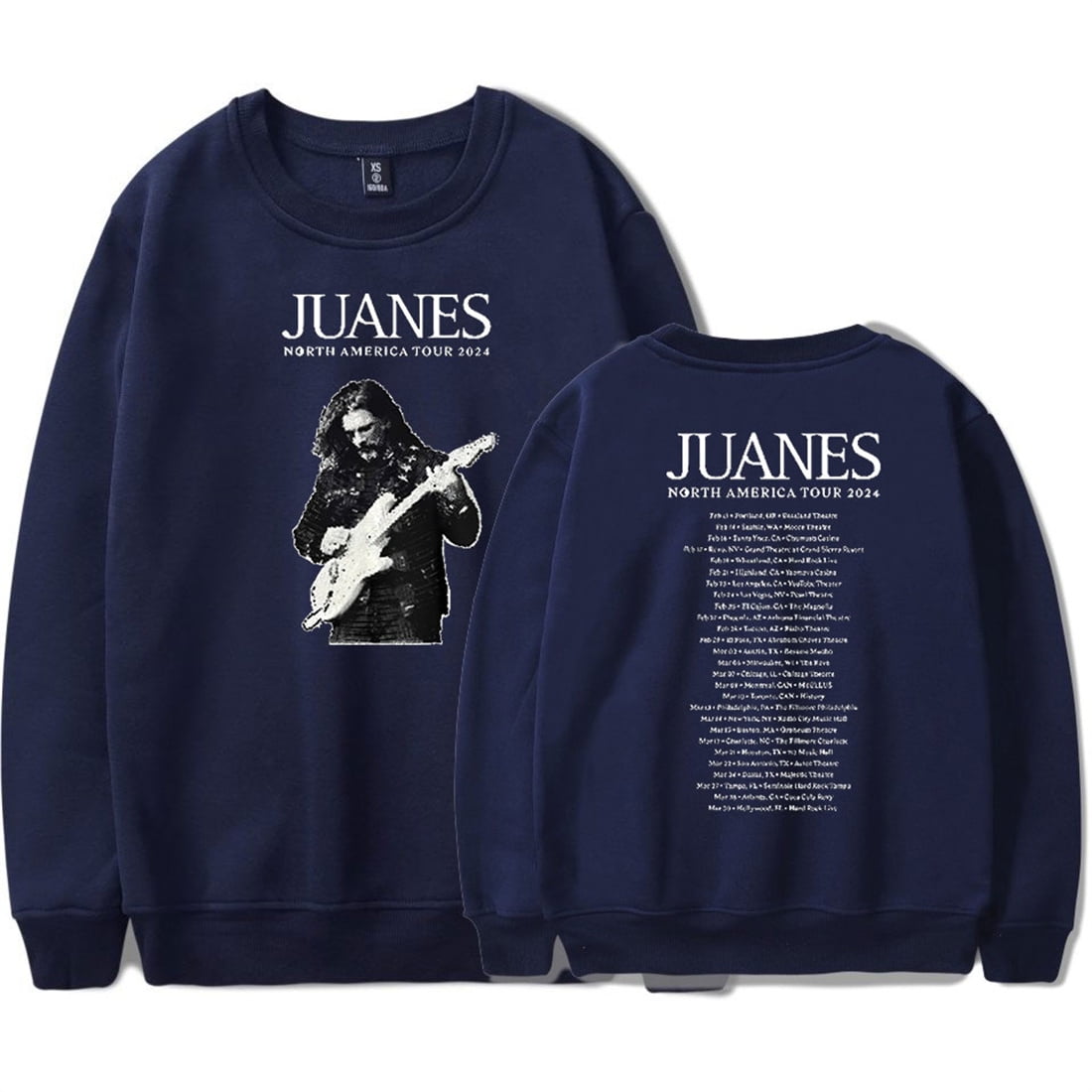 Juanes Tour 2024 Sweatshirt Fashion Clothes Hip Hop Style Crewneck Men ...