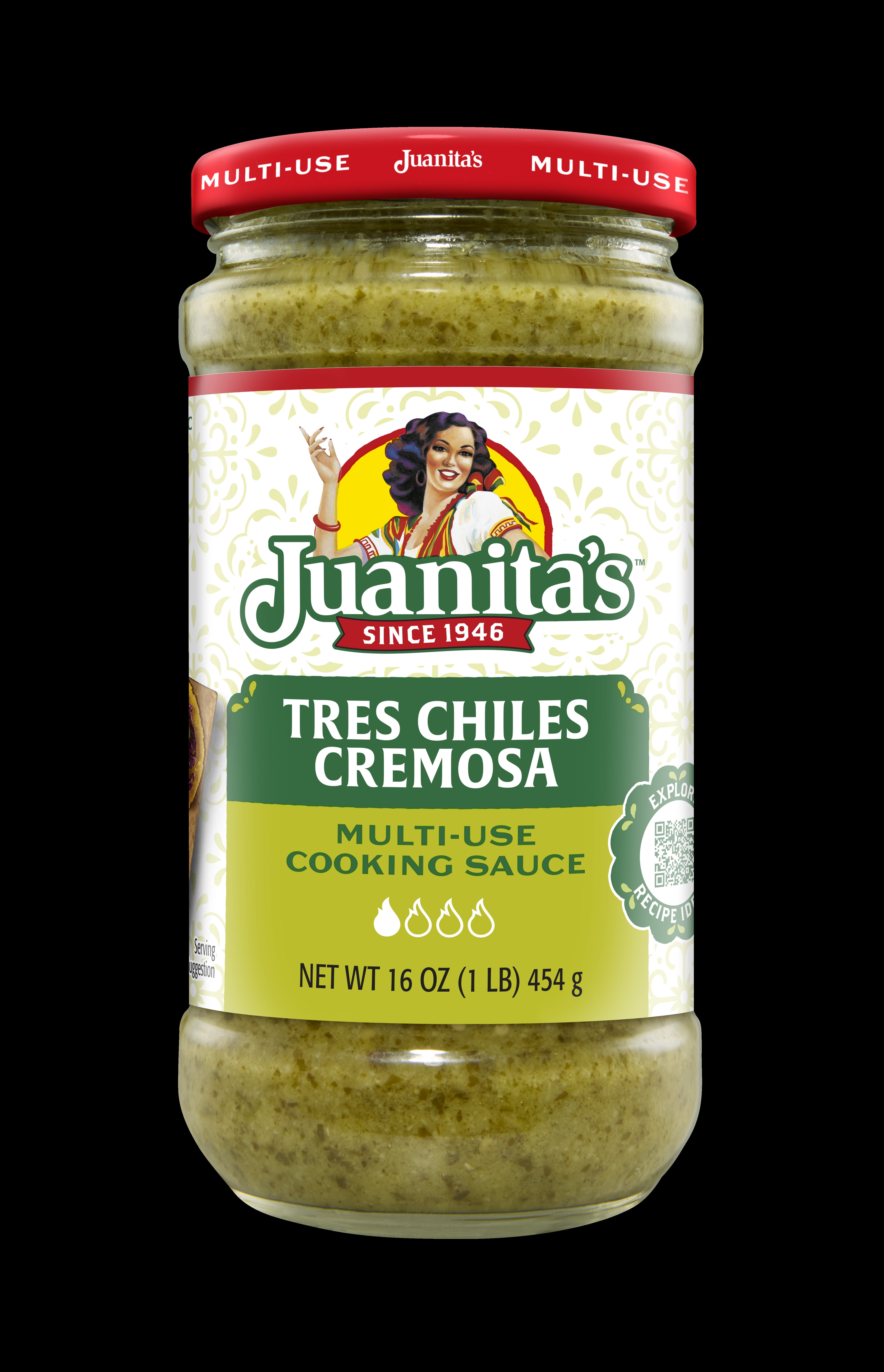 Juanita's Cooking Sauce Tres Chiles Crempsa - Walmart.com