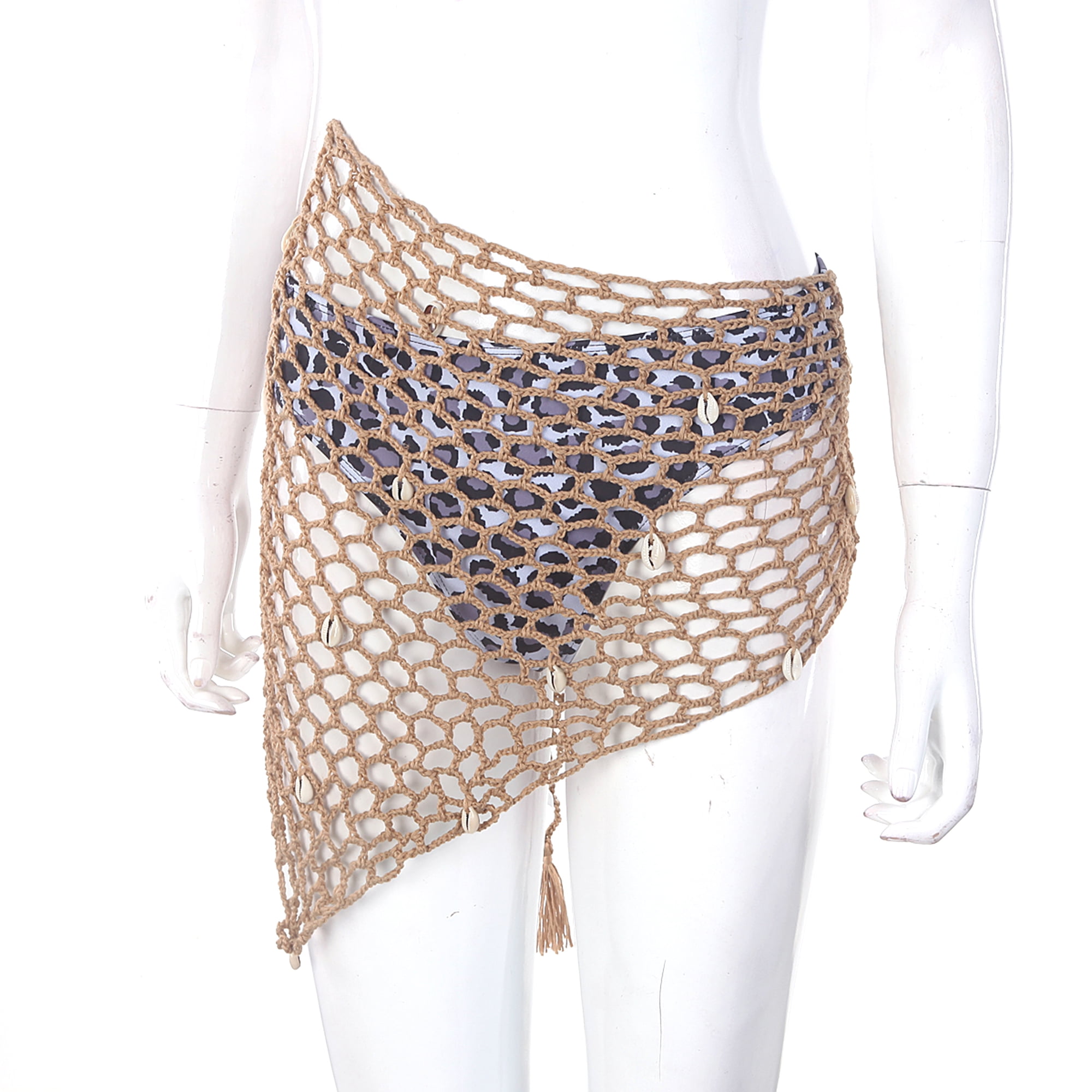 Juaugusep Swimwear Cover Up,Sexy Fashion Beach Hand Crochet Shawl ...