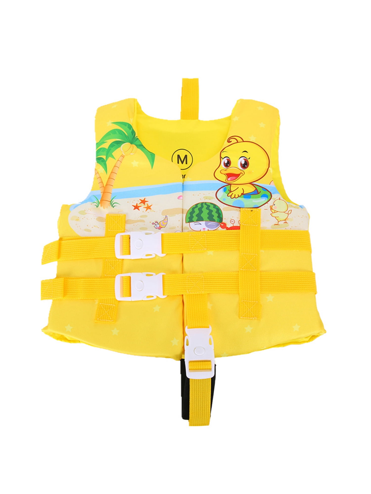 Juaugusep Unisex Kids Swimming Life Vest Jacket with Lockable Buckles ...