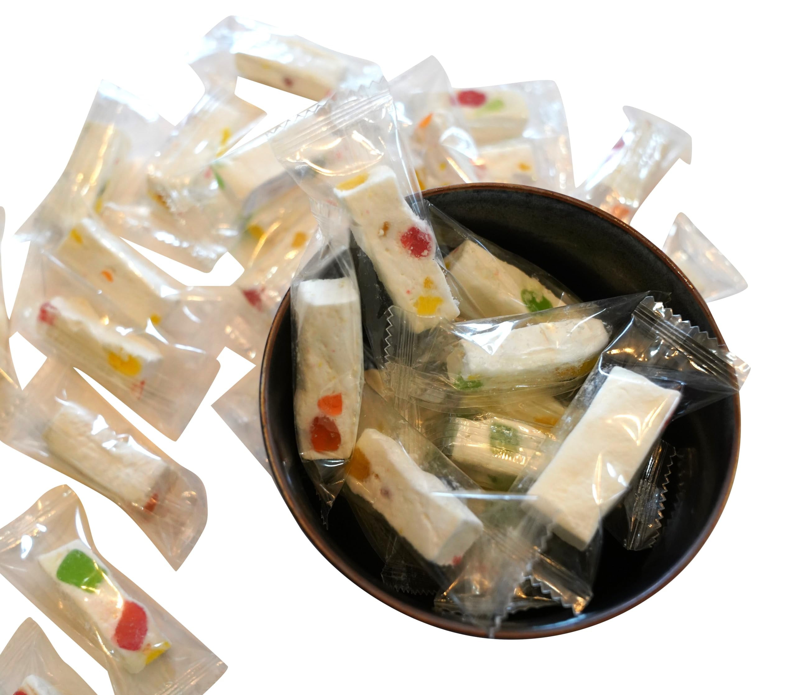 Jube Nougats - 1 BCF26 lb of Individually Wrapped Fresh Pieces of Soft ...