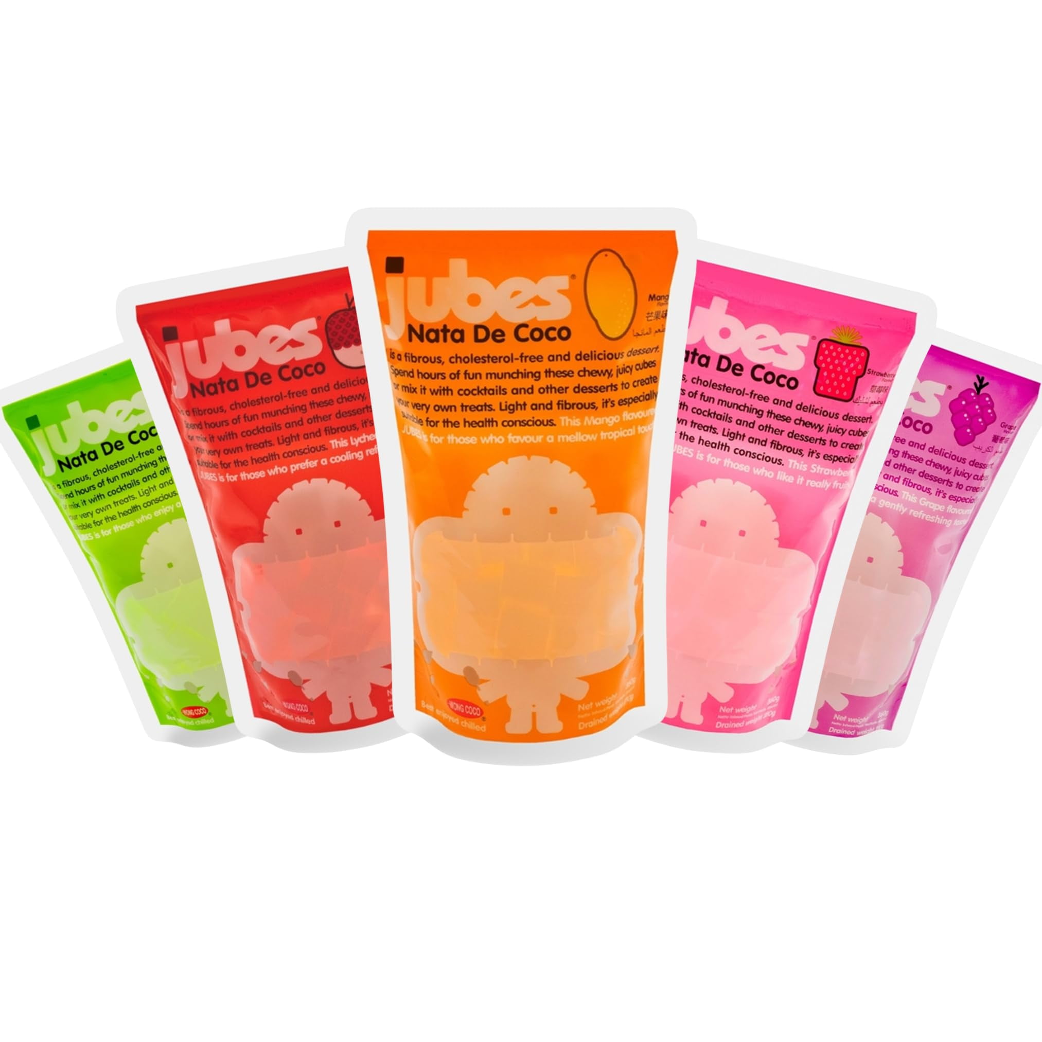 Jubes Nata De Coco TGF4 Jelly Coconut Jelly Jubes Jelly Jubes Variety ...