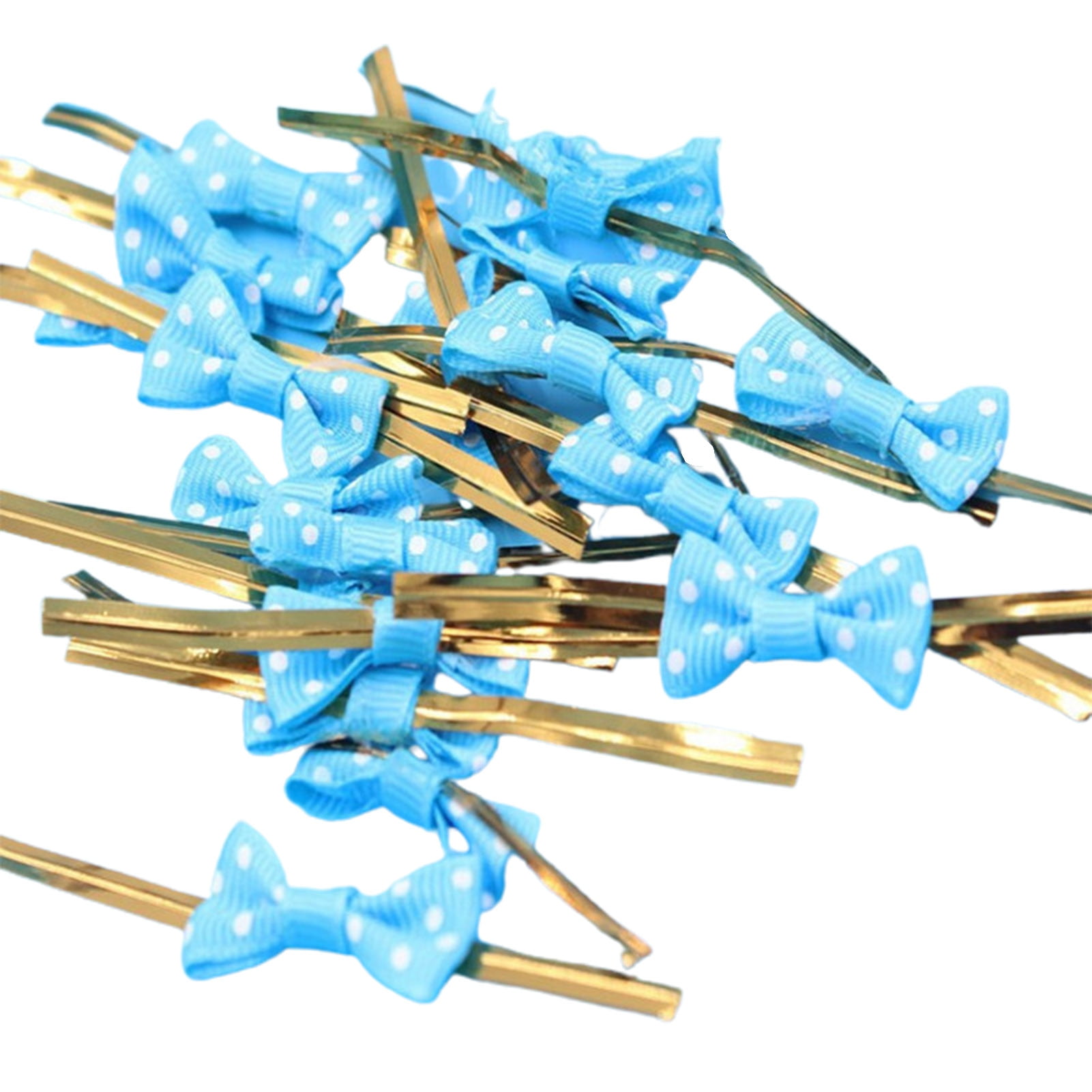 Jubilant 100Pcs/Set Packing Wire Flexible Bendable Gift Wrapping Bow ...