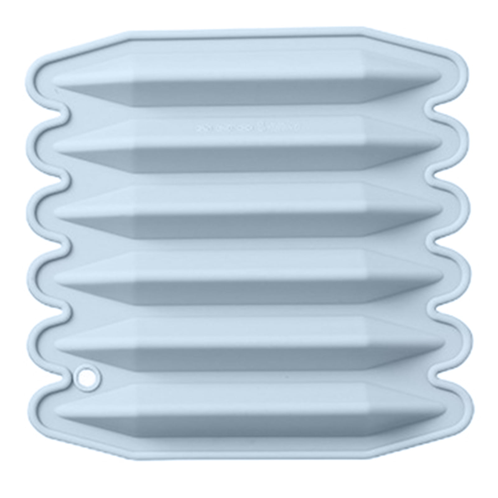 Jubilant 6-Cavity Crayon Mold Non-stick Flexible Multi-purpose Food ...