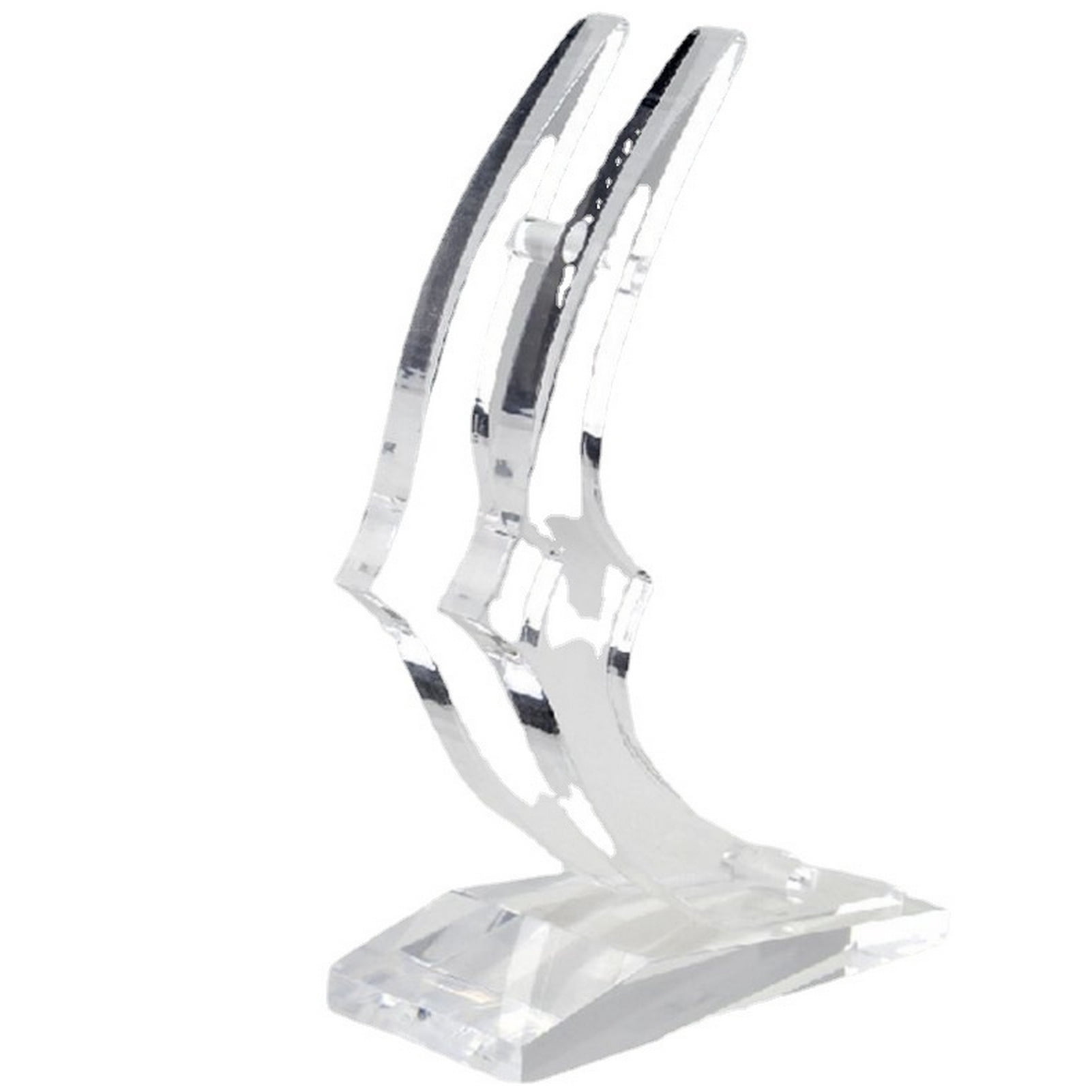 Jubilant Clear Artificial Flower Base Rectangular Base Moon Shape ...