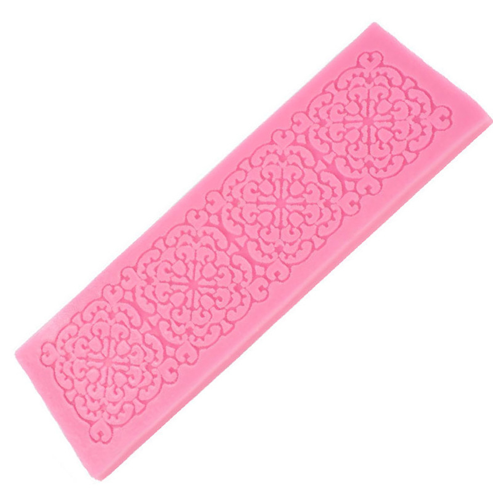 Jubilant Fondant Mold Food Grade Flexible Cake Lace Mold Chocolate ...