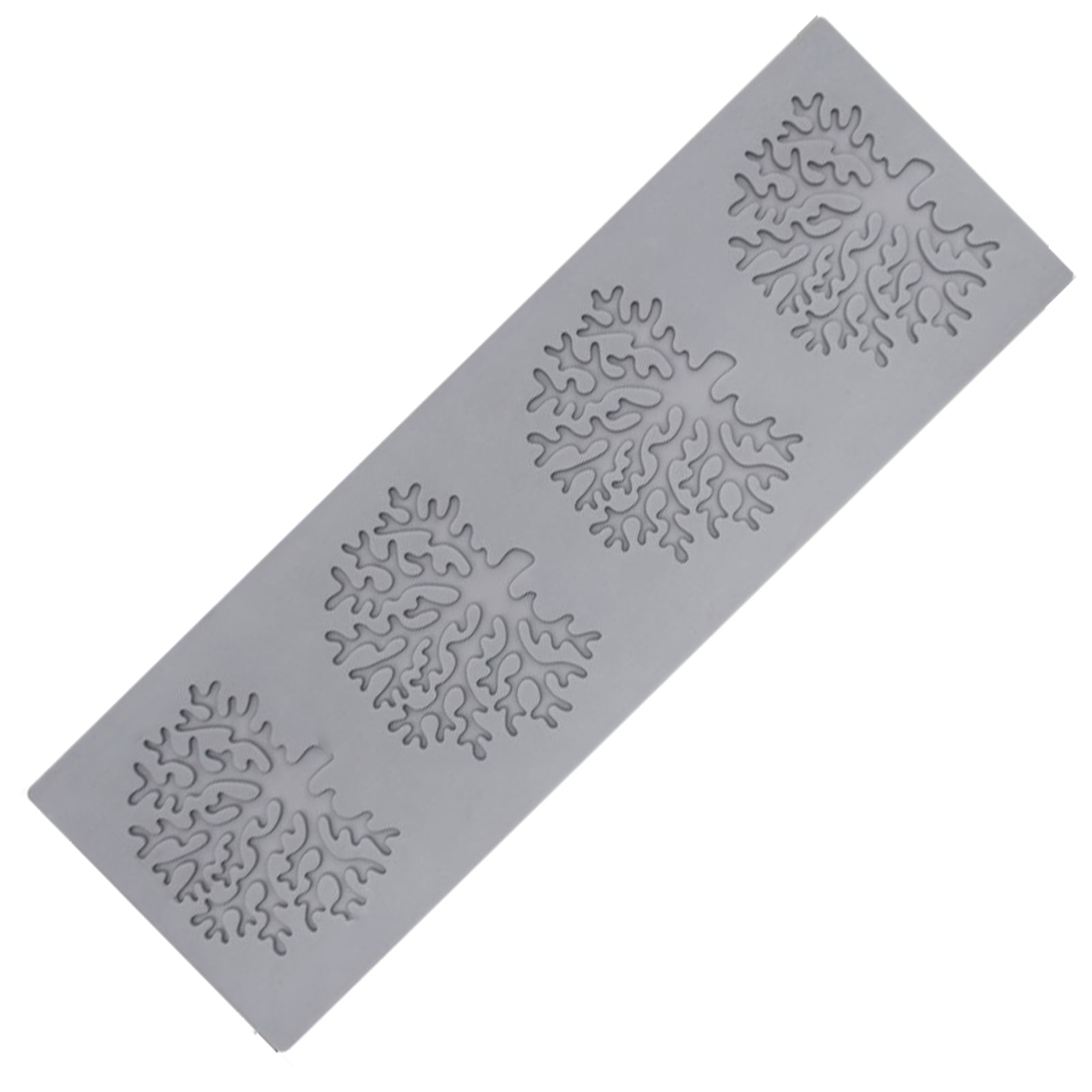 Jubilant Fondant Mould Space-saving 3D Silicone Leaves Shape Lace ...